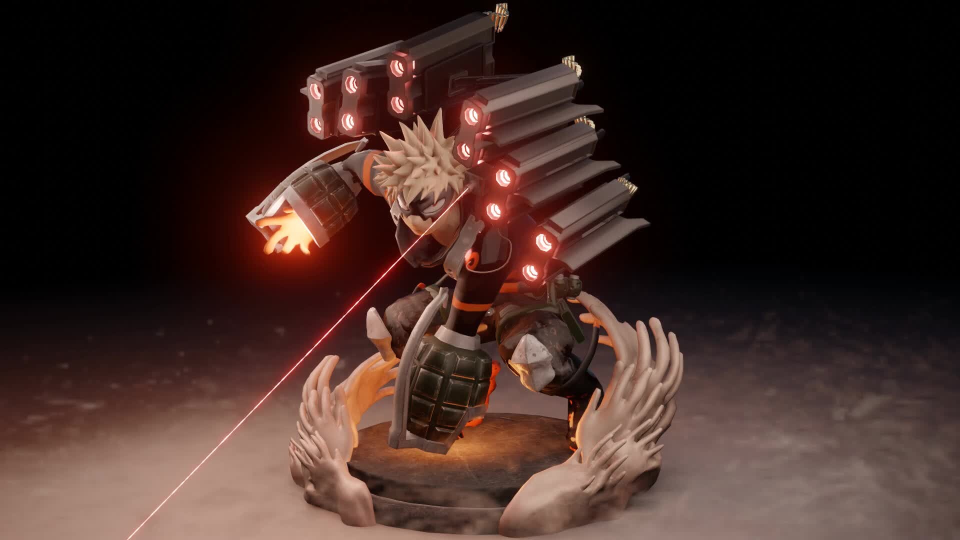 ArtStation - Bakugo - Strafe Panzer Fan Art