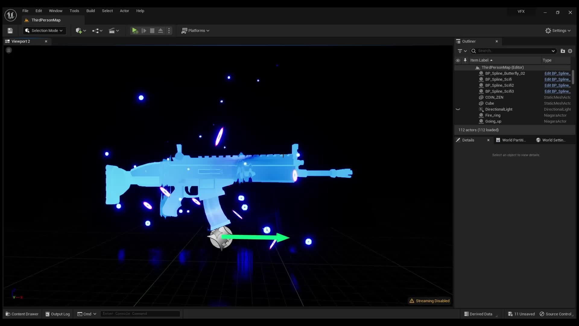 ArtStation - Fortnite Gun VFX
