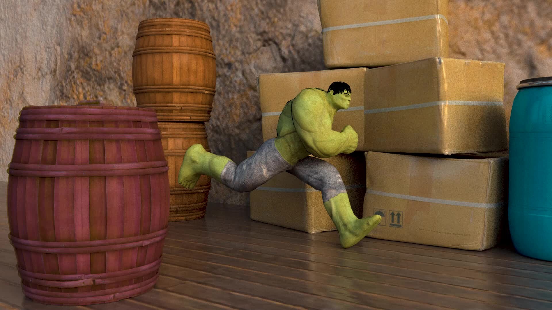 ArtStation - Hulk Animation