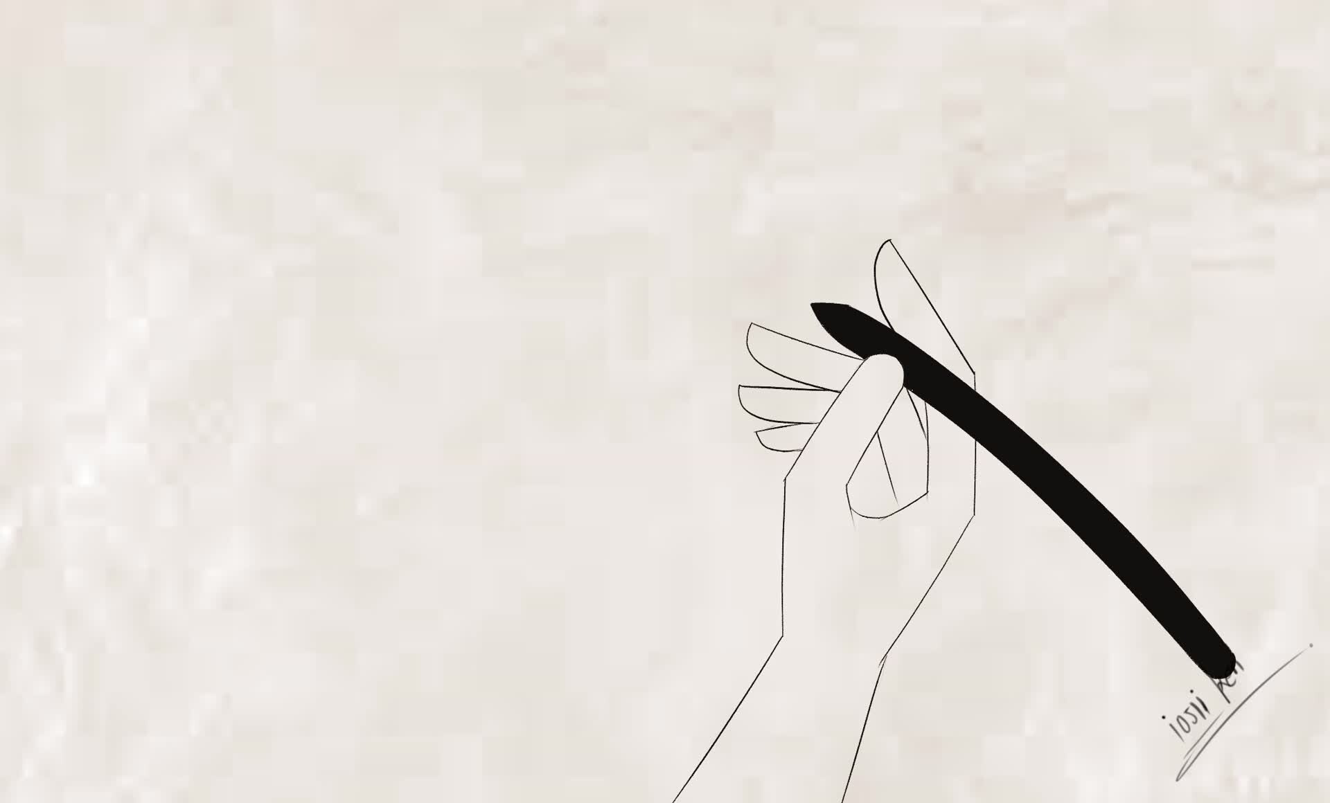 ArtStation - Test animation - Pen trick