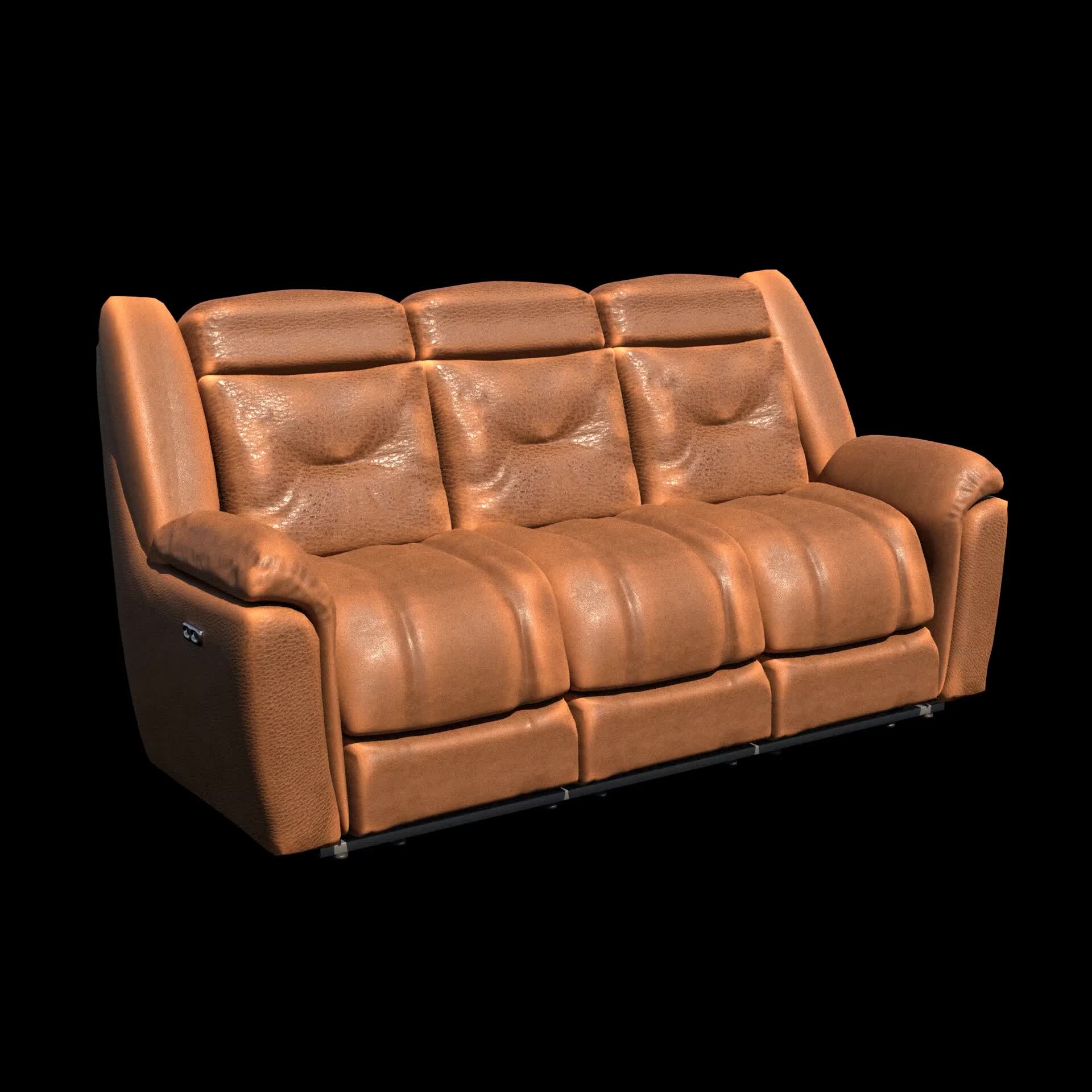 ArtStation - Leather couch