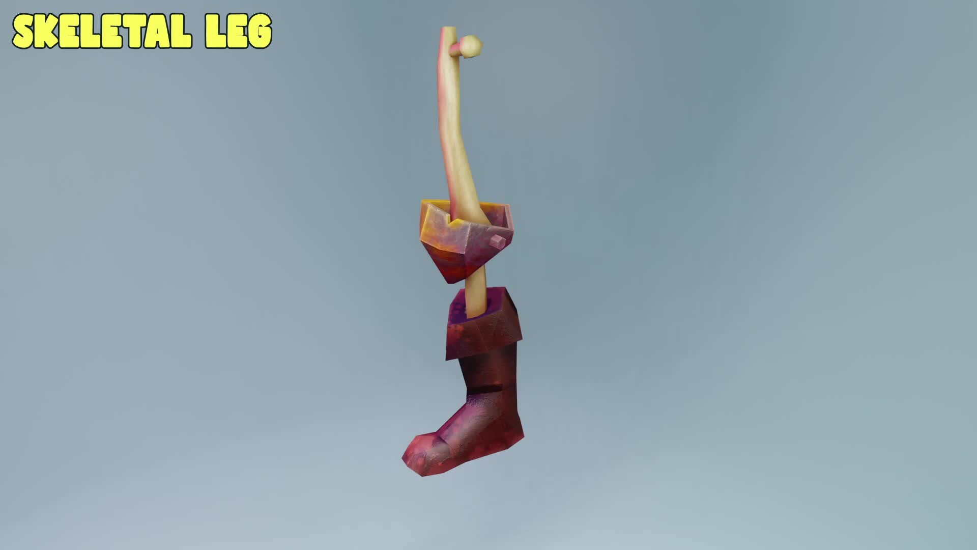 ArtStation - Skeletal Leg Model