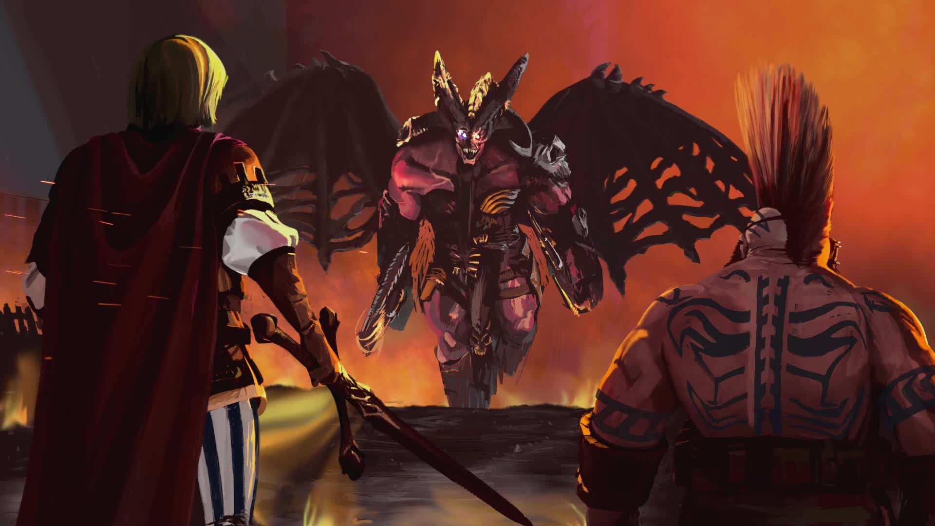 ArtStation - Gotrek and Felix Total War Warhammer 3 (fanart)