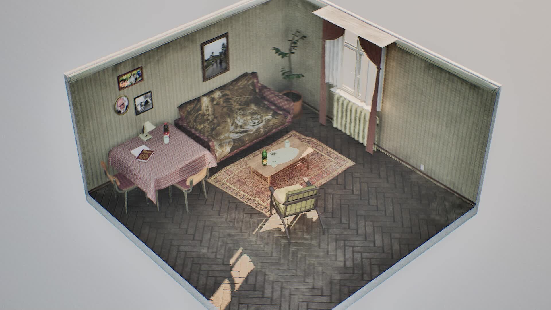 ArtStation - Soviet Apartment