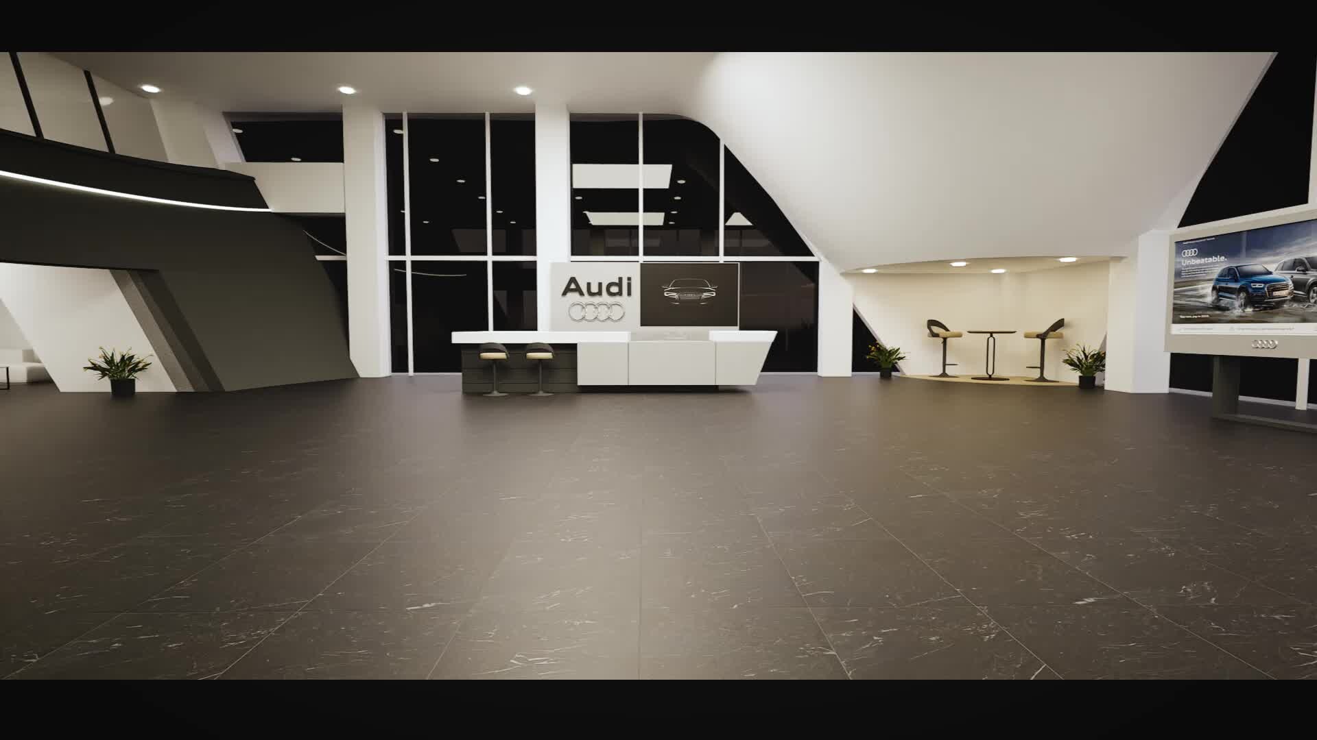 ArtStation - Audi Showroom