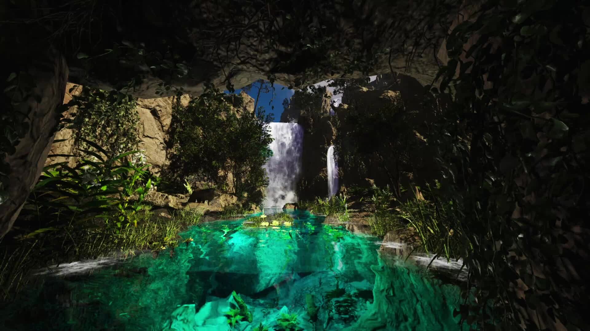 ArtStation - *Waterfall* - for A Competition