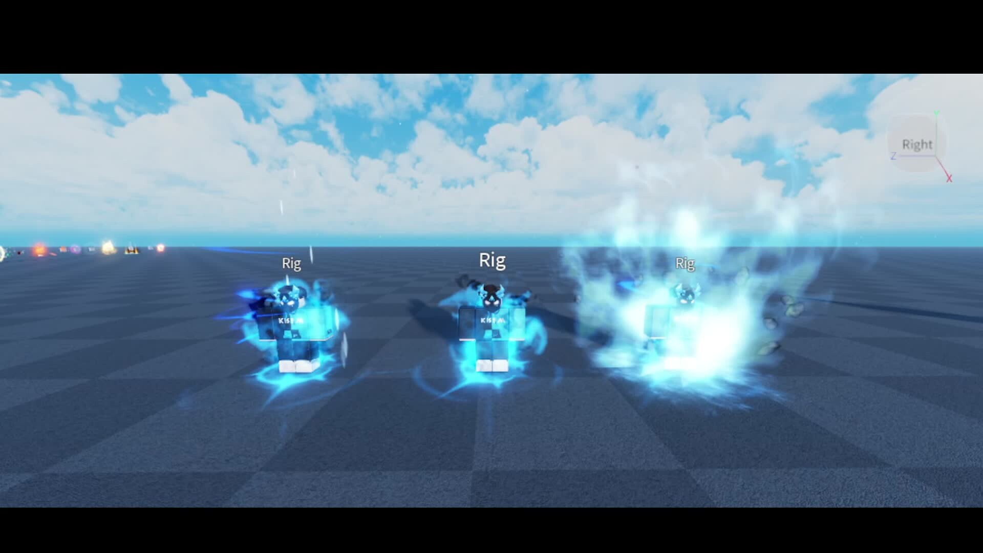 ArtStation - 3 Blue Auras