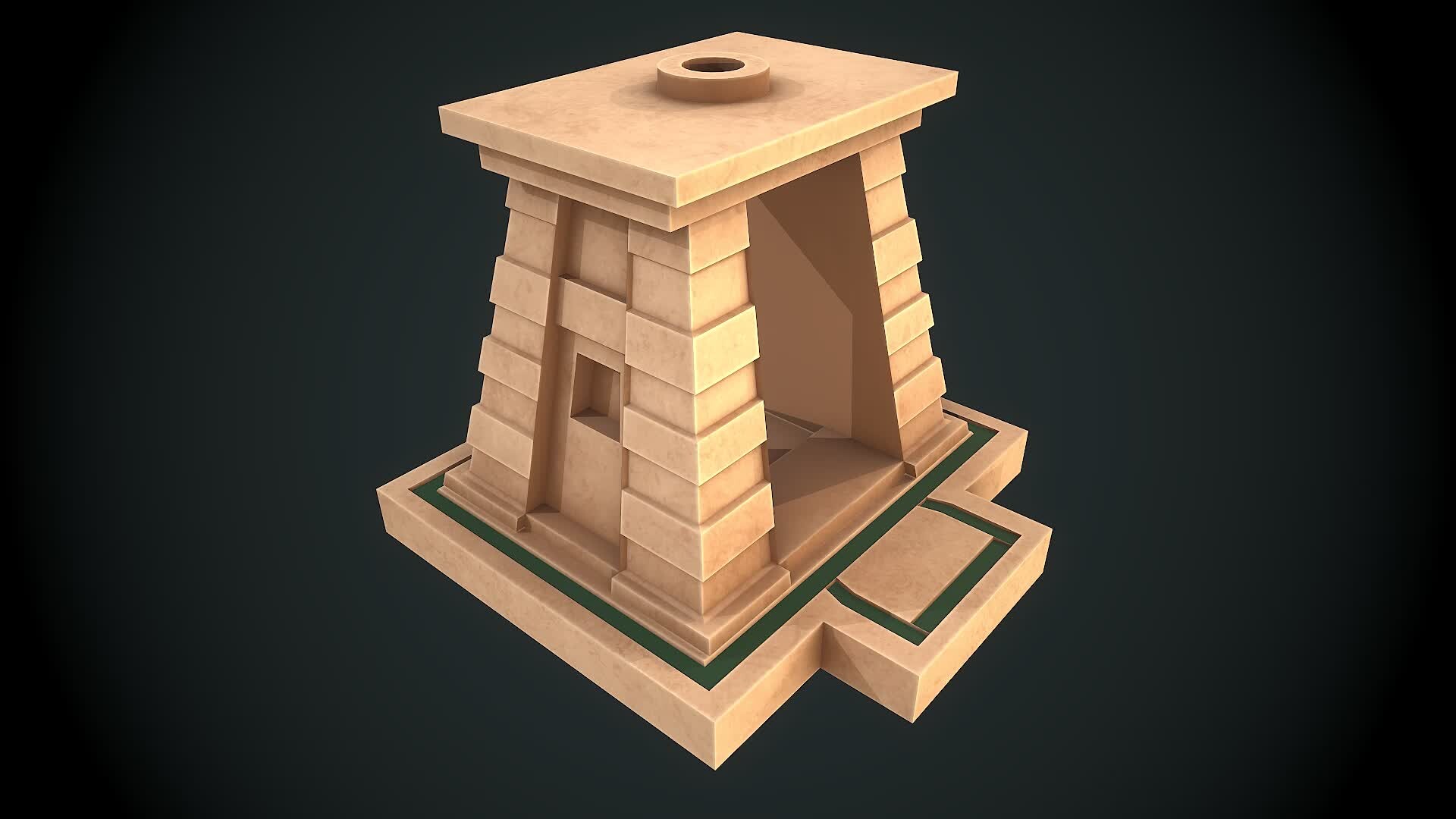 ArtStation - Ancient gate asset