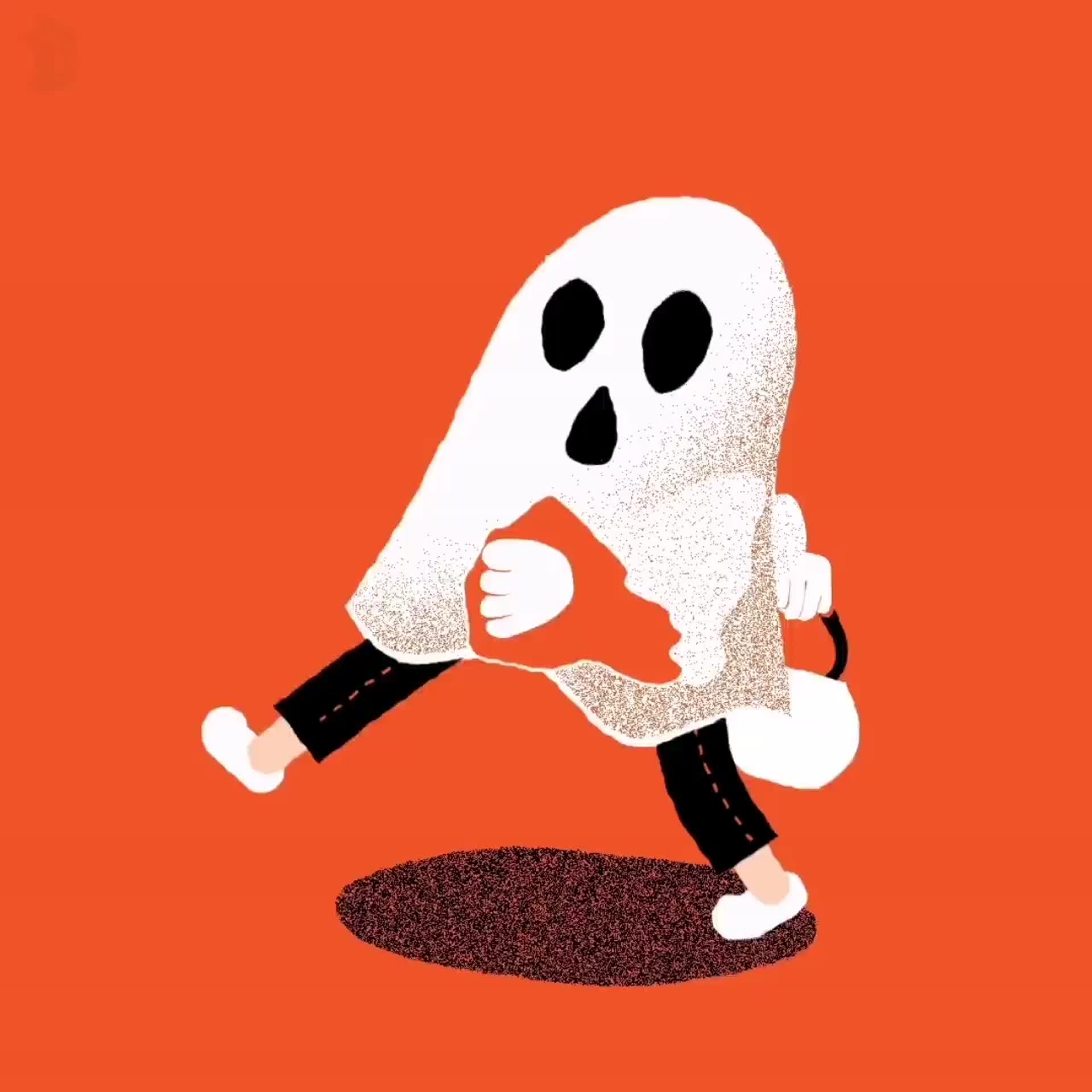 ArtStation - Posterized Ghost Animation