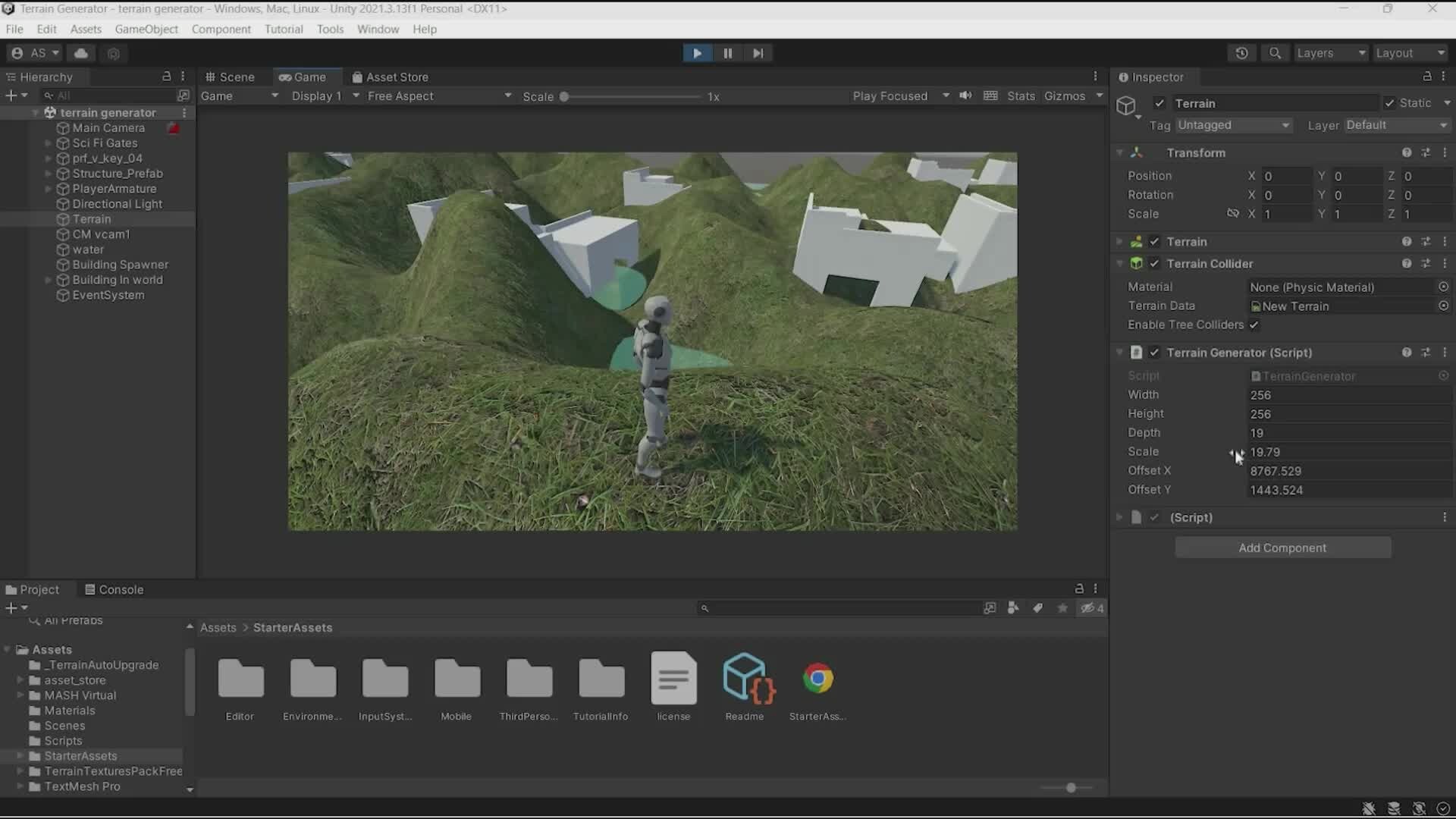 ArtStation - Procedural Generated Level
