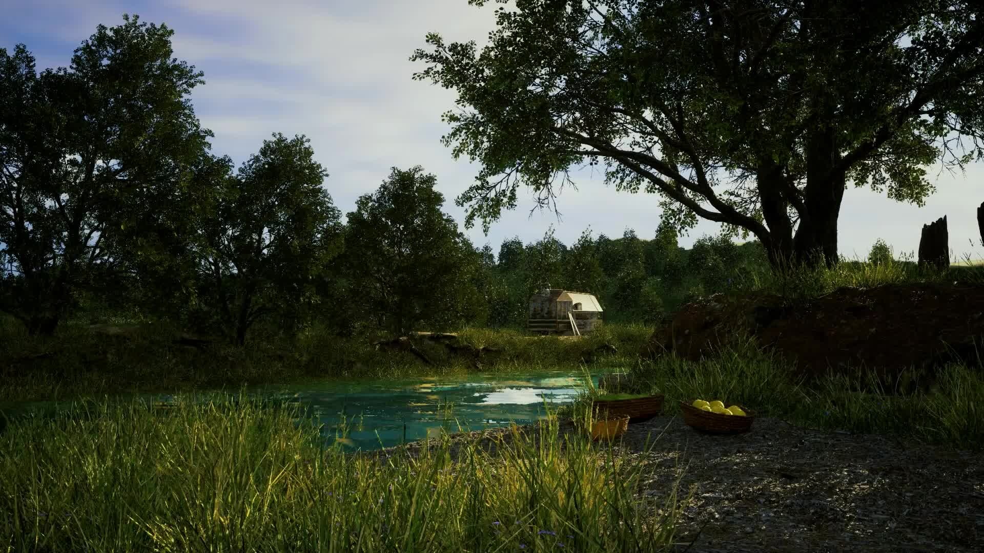 ArtStation - River side