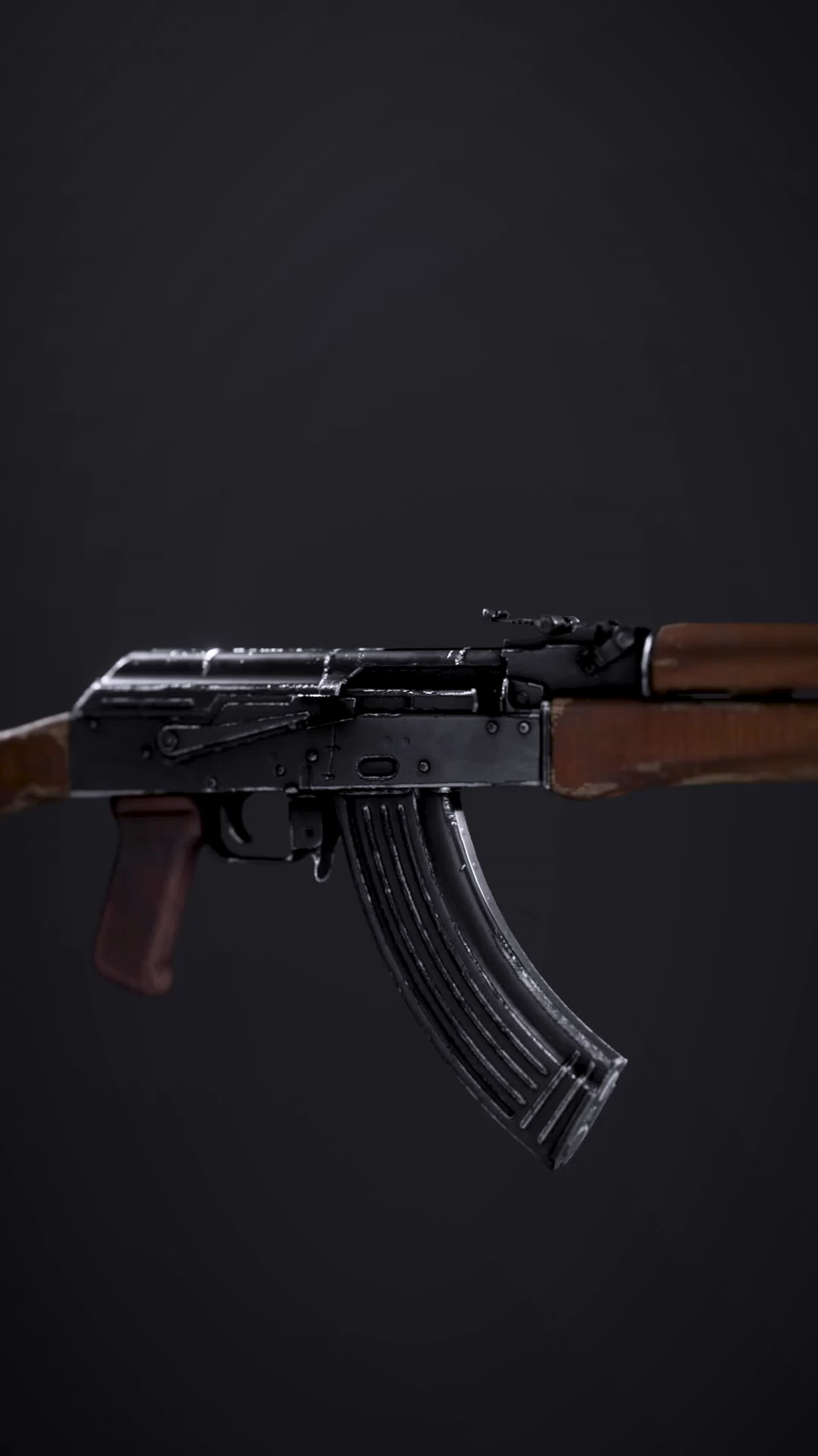 ArtStation - Ak 47 Gun Firing Animation