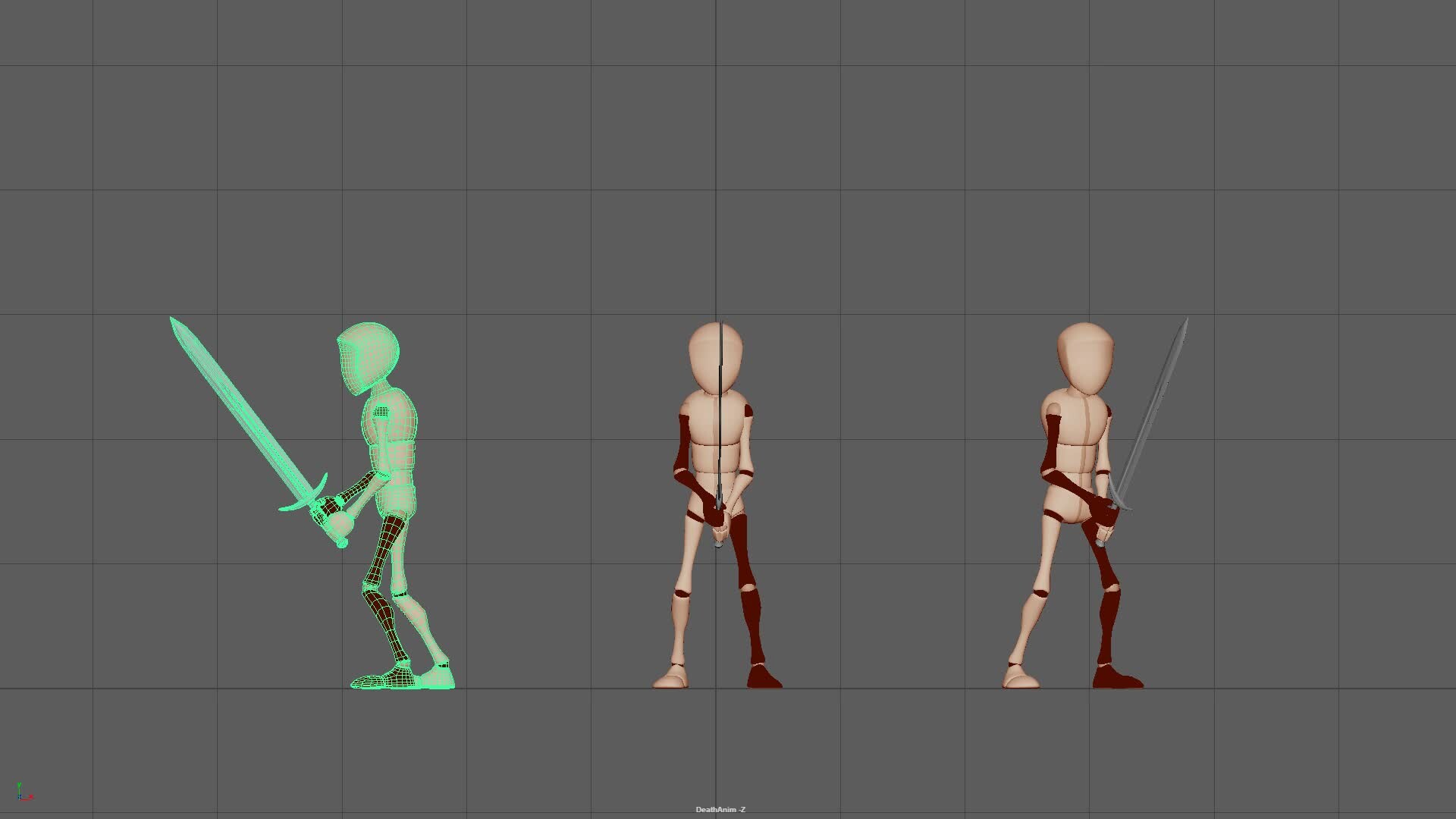 ArtStation - Attack and Death Animation
