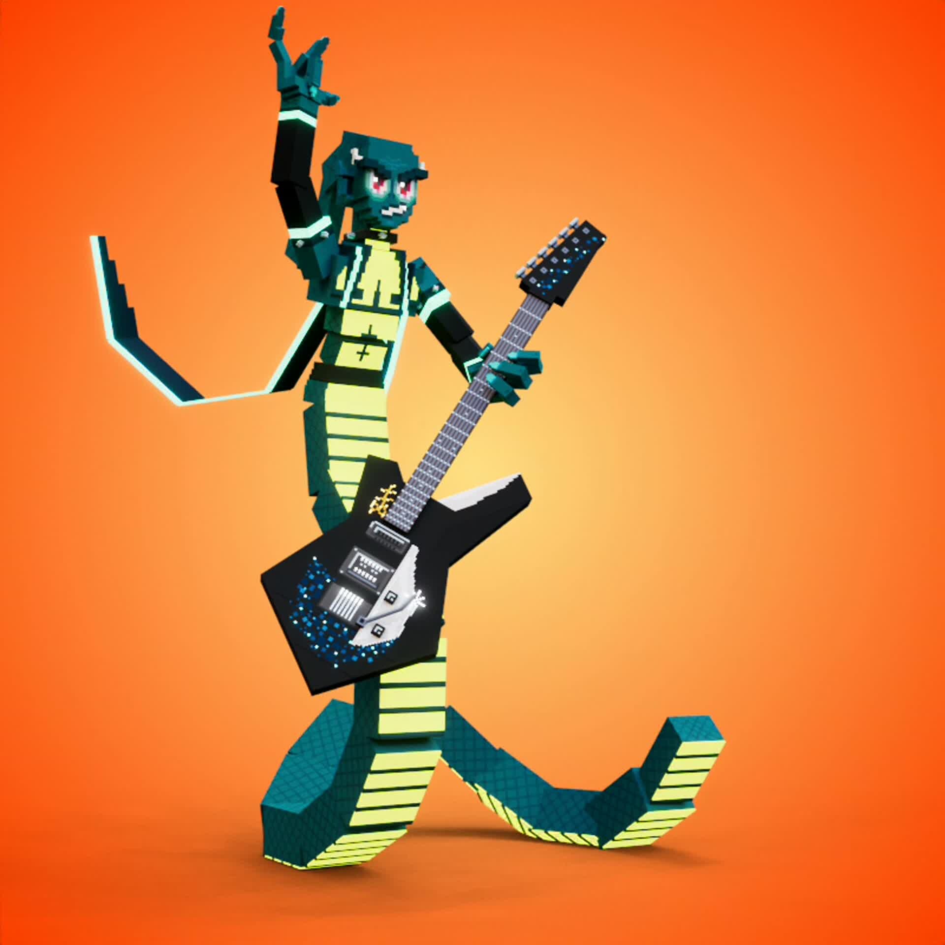 ArtStation - Rock Snake Man - CF Music Fest