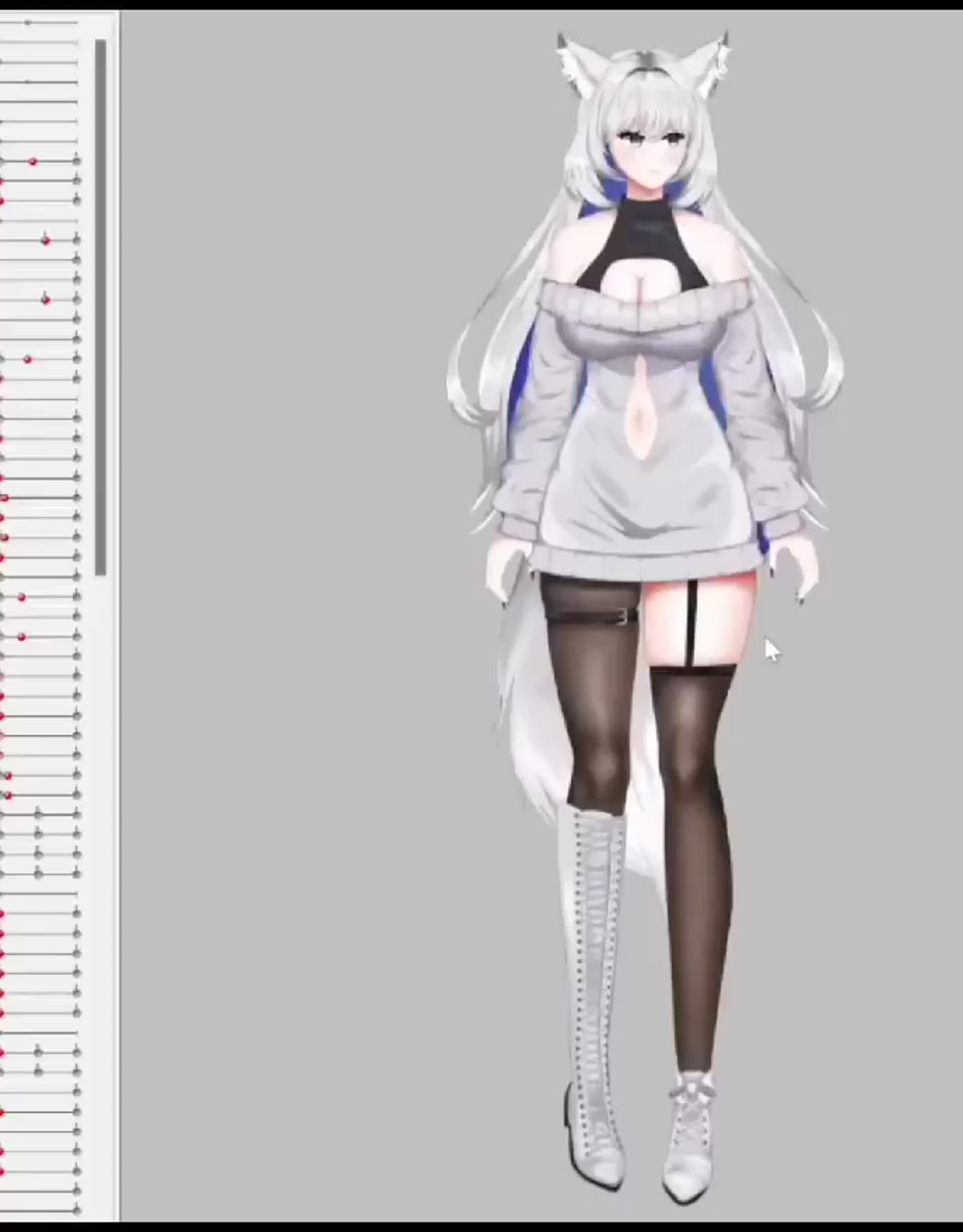 ArtStation - Second clip of Live2D vtuber Rigging
