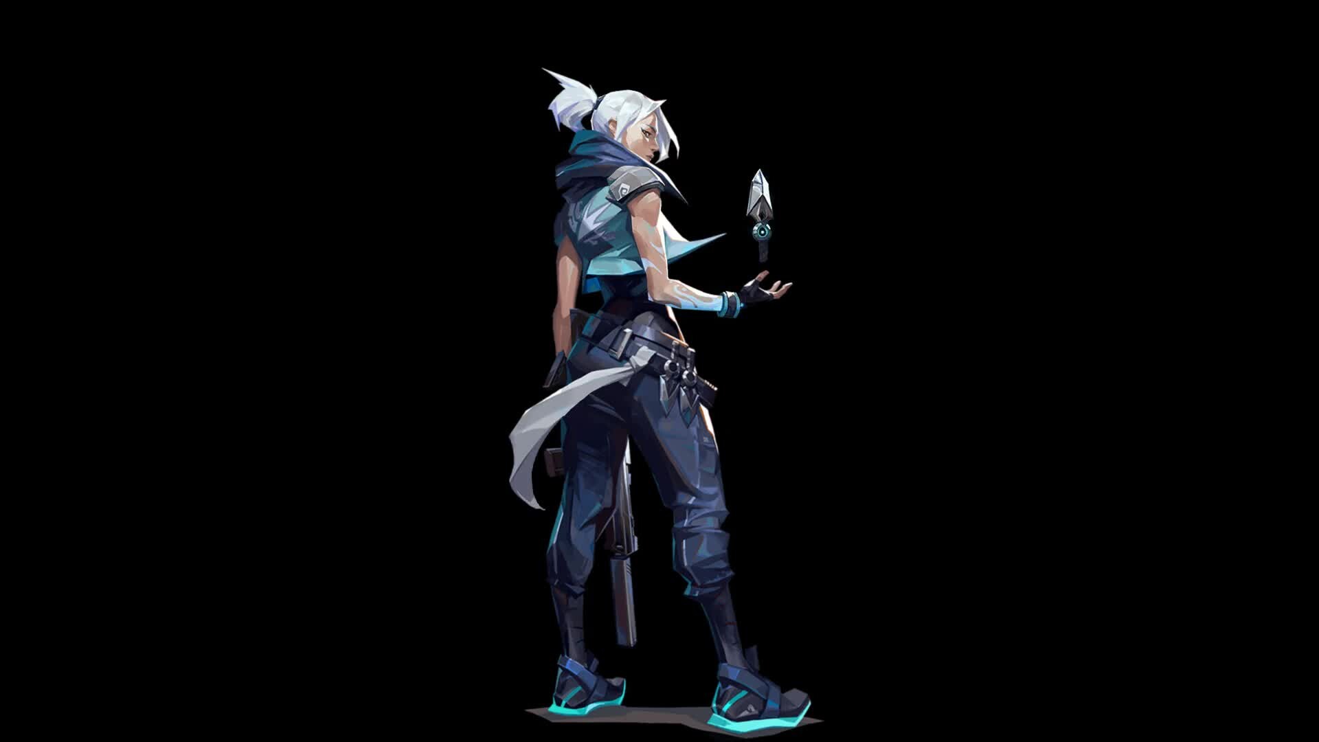 ArtStation - Valorant Jett Splash Art Animation