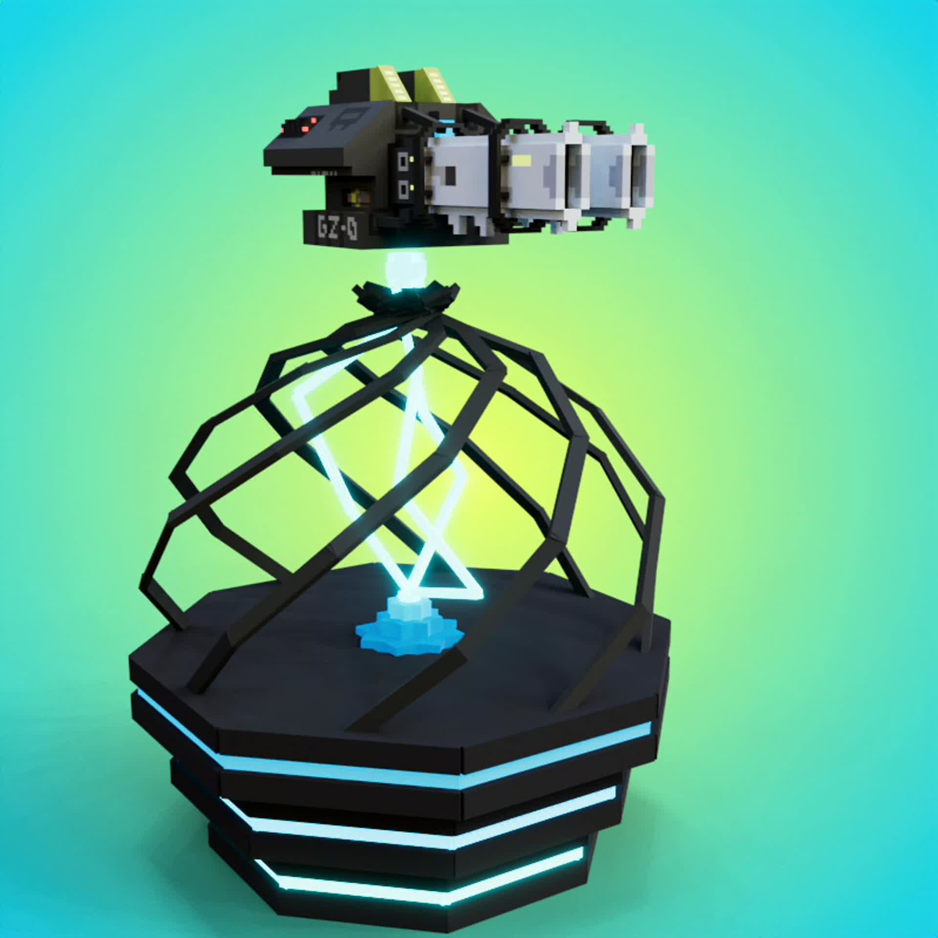 ArtStation - Ghost Container - CF A.I. Generated NFTs