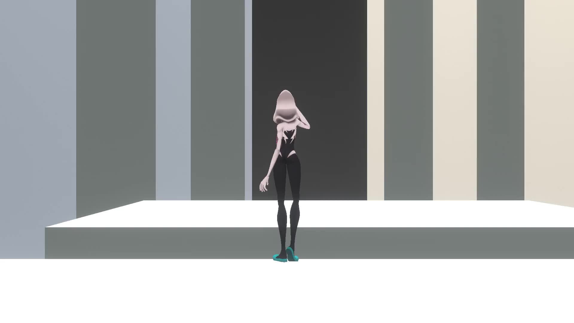 Artstation Spider Gwen Animation