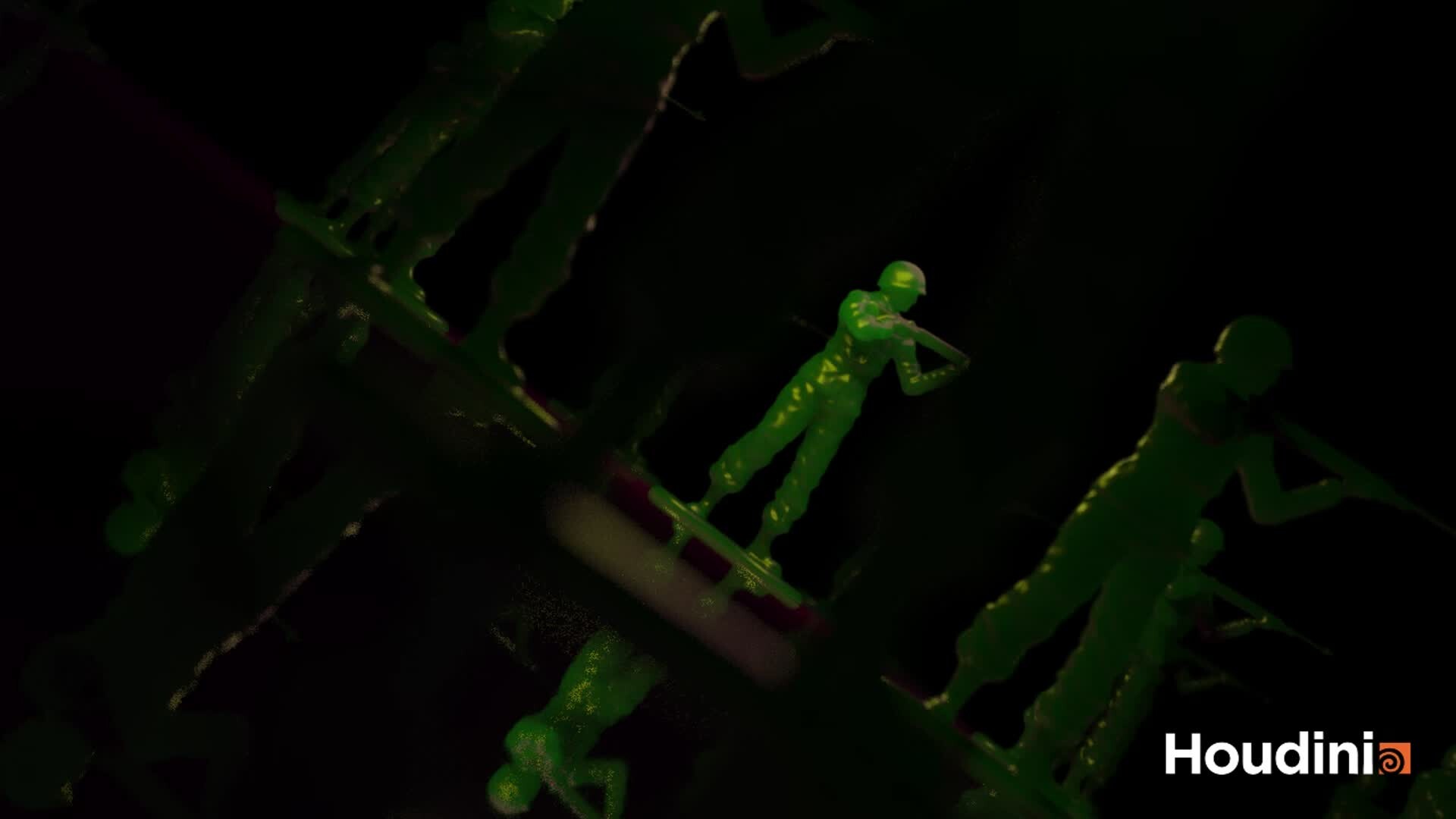 ArtStation - Plastic melted sim