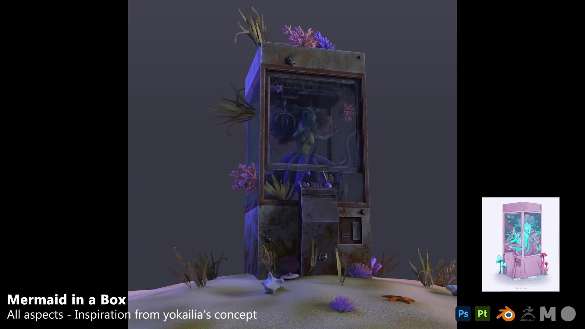 ArtStation - Mermaid Box