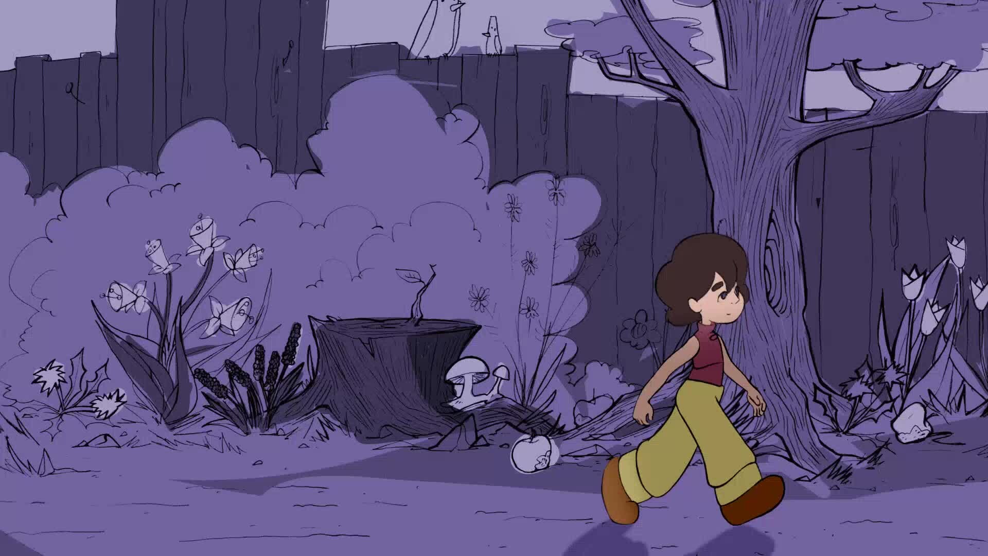 ArtStation - 2D Animation Practice: Lighting Test