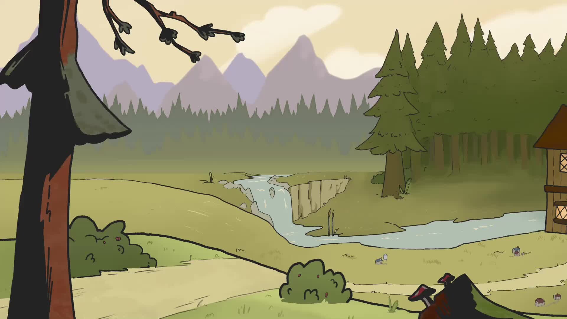 ArtStation - 2D Animation Practice: Multiplane Camera Sequence