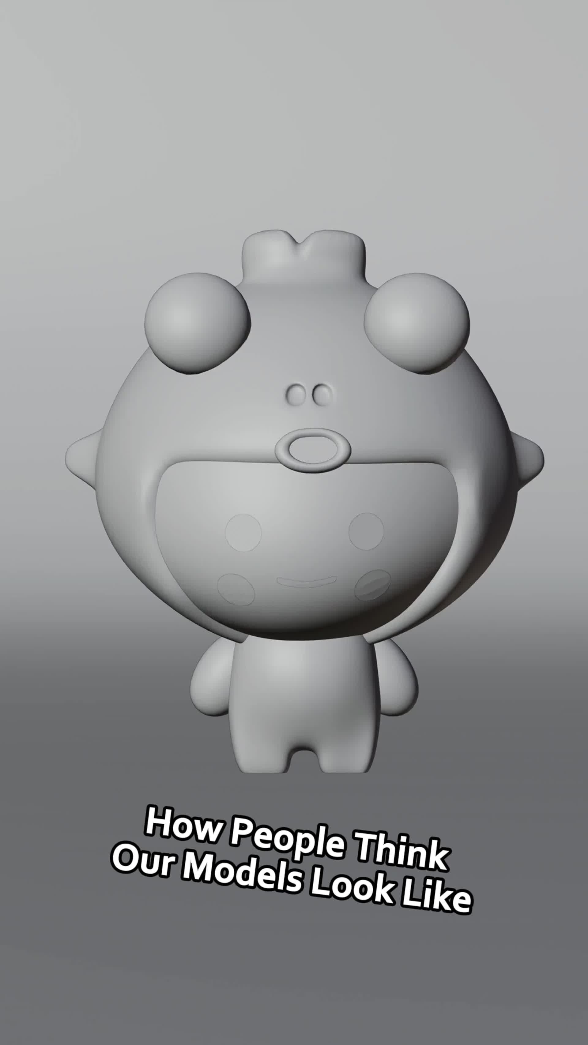 ArtStation - How Our Models Actually Look Like 🚀