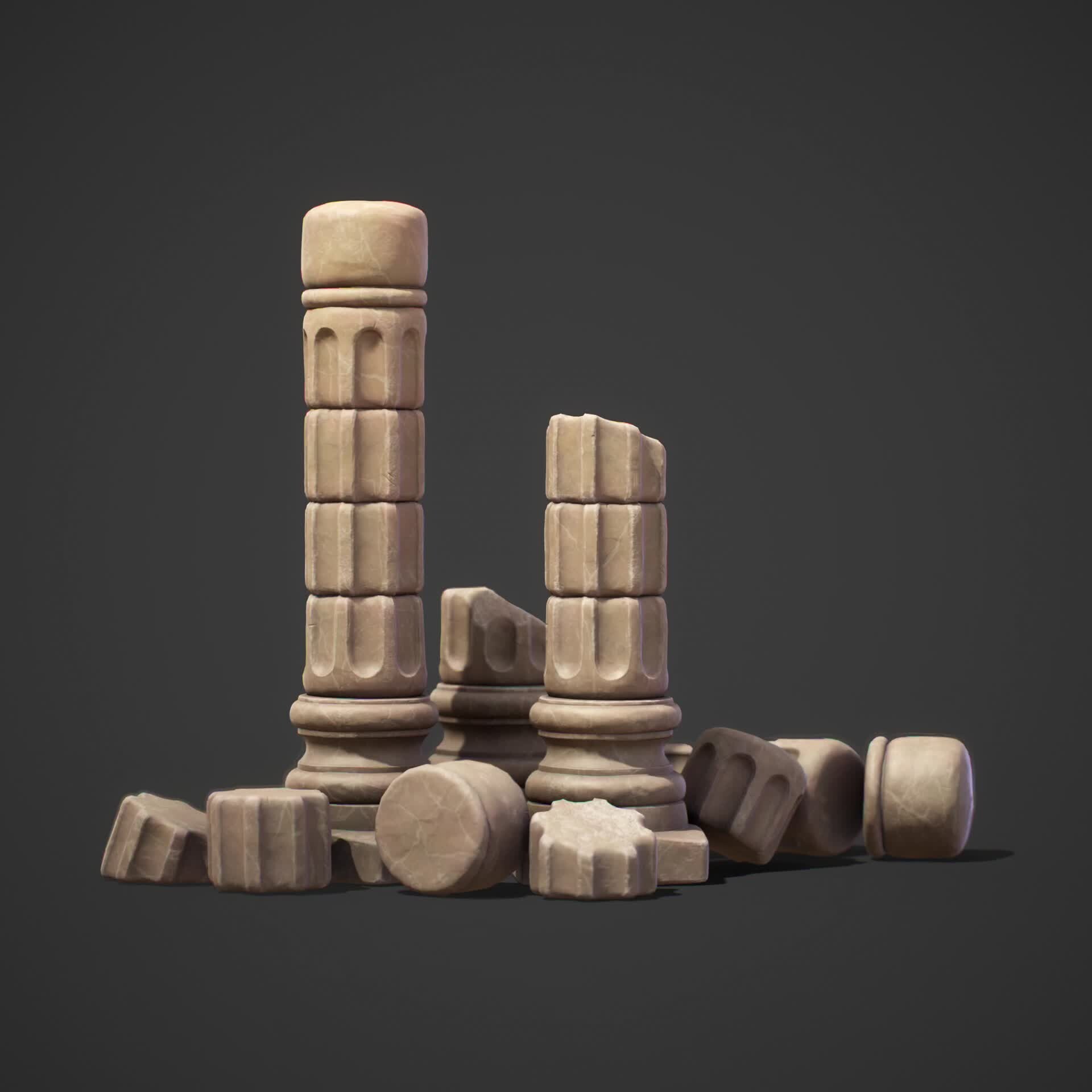 ArtStation - Roman Column