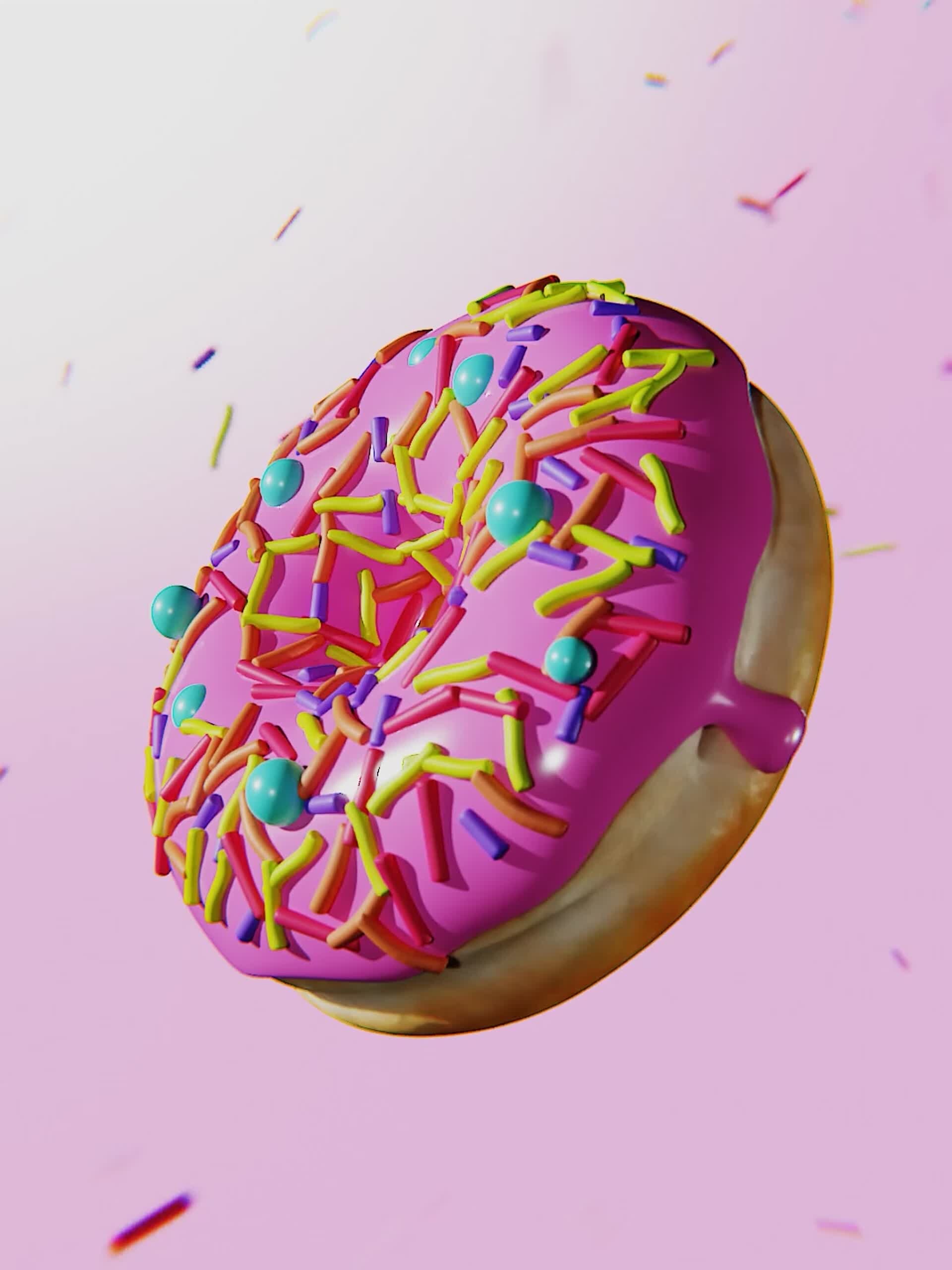 ArtStation - Donut The First 3D work