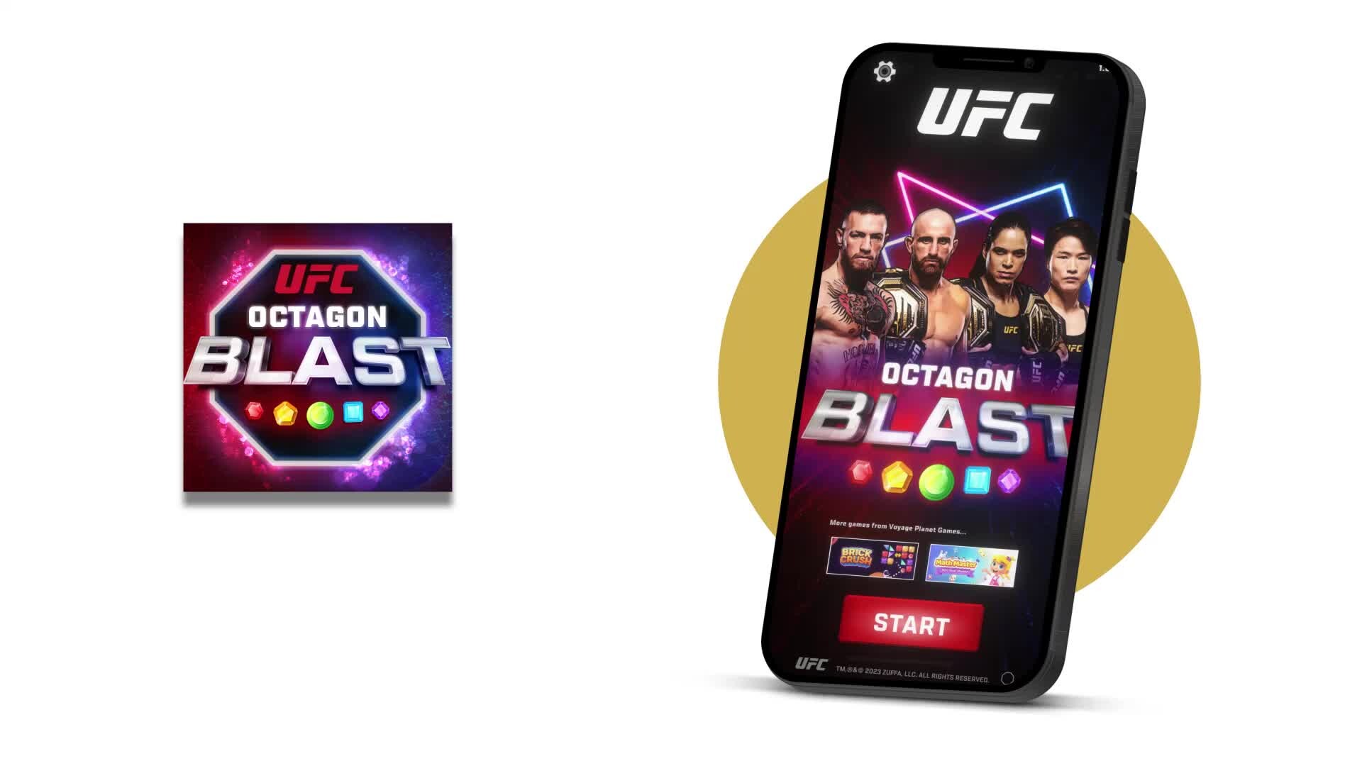 ArtStation - Game Development: UFC Octagon Blast
