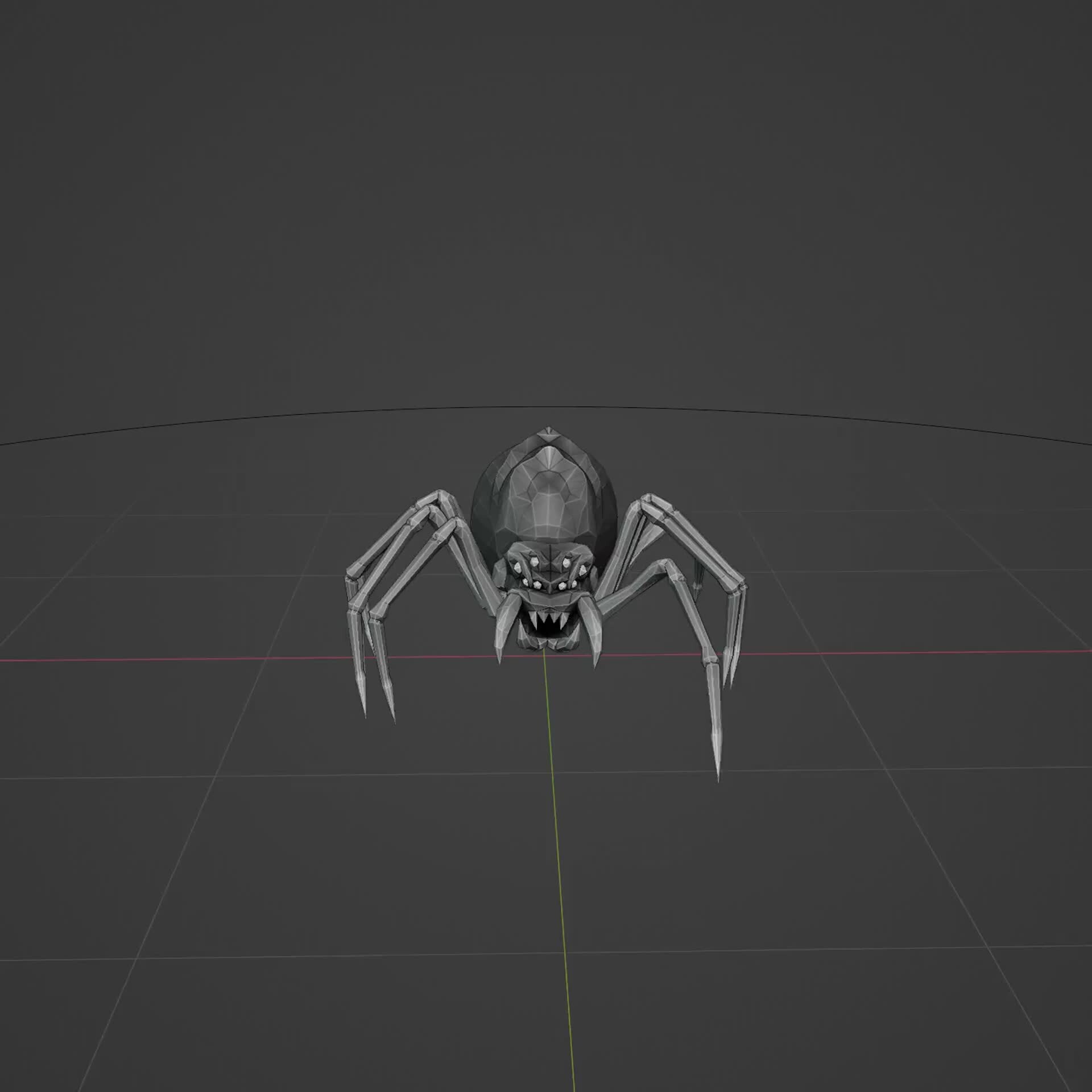 ArtStation - Spider walk