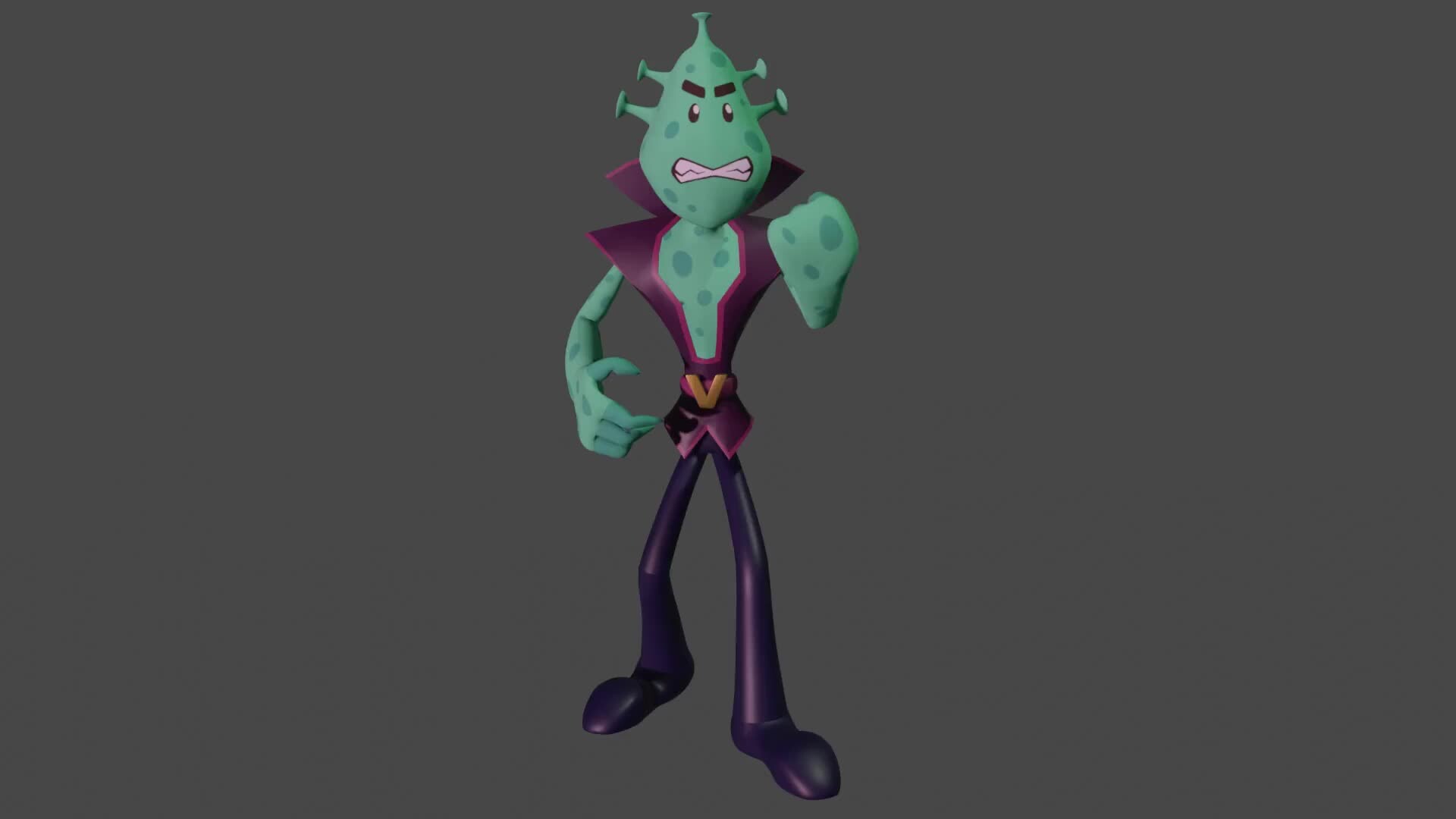 ArtStation - Virus 3D Model