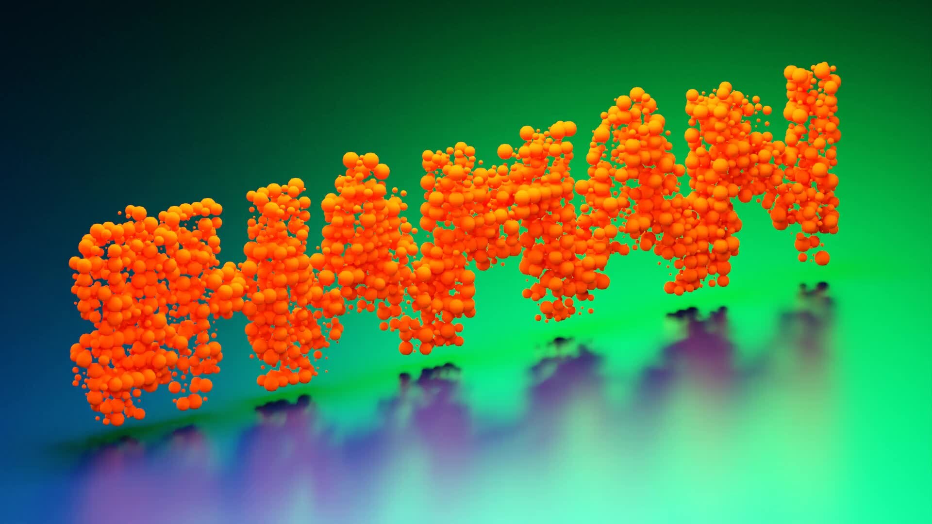 ArtStation - Text Animation "SHAMAN"