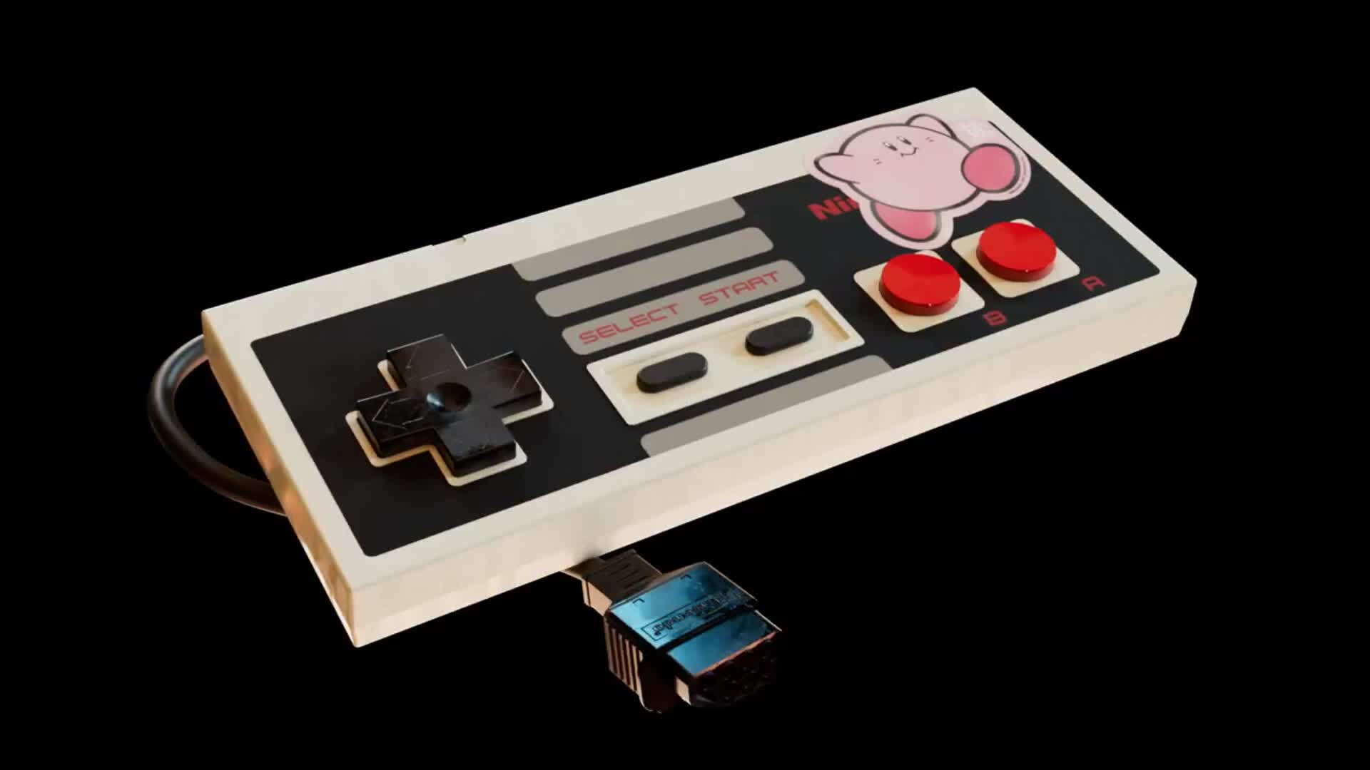 ArtStation - NES controller