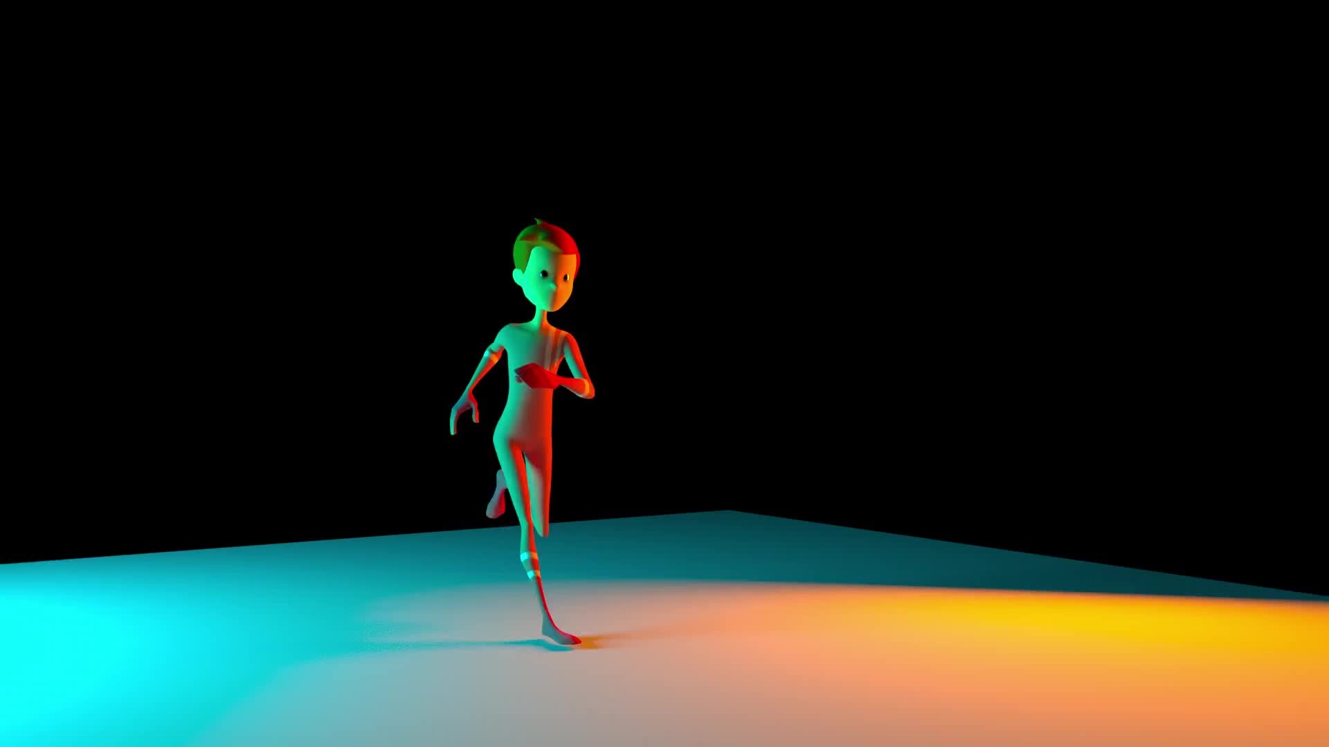 ArtStation - 3D ANIMATION: STEWART RUN CYCLE (RIG)