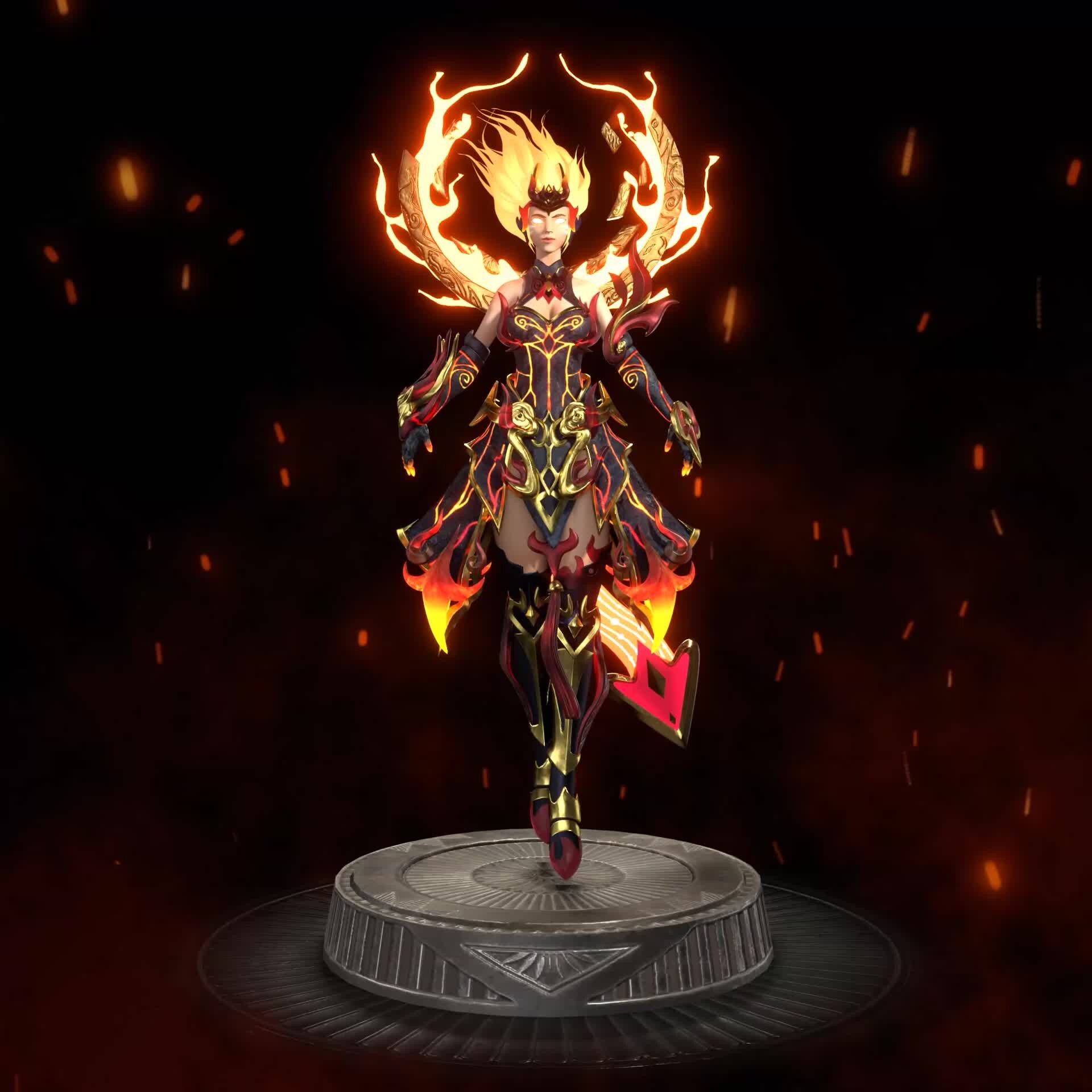 ArtStation - Flame Empress