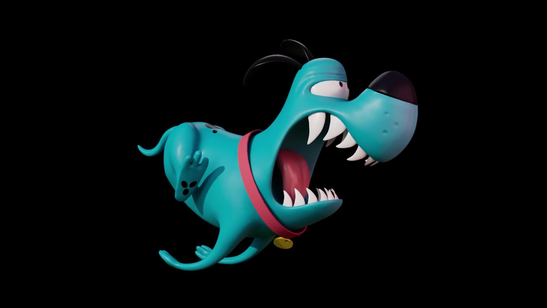 ArtStation - Angry Dog Demo Reel