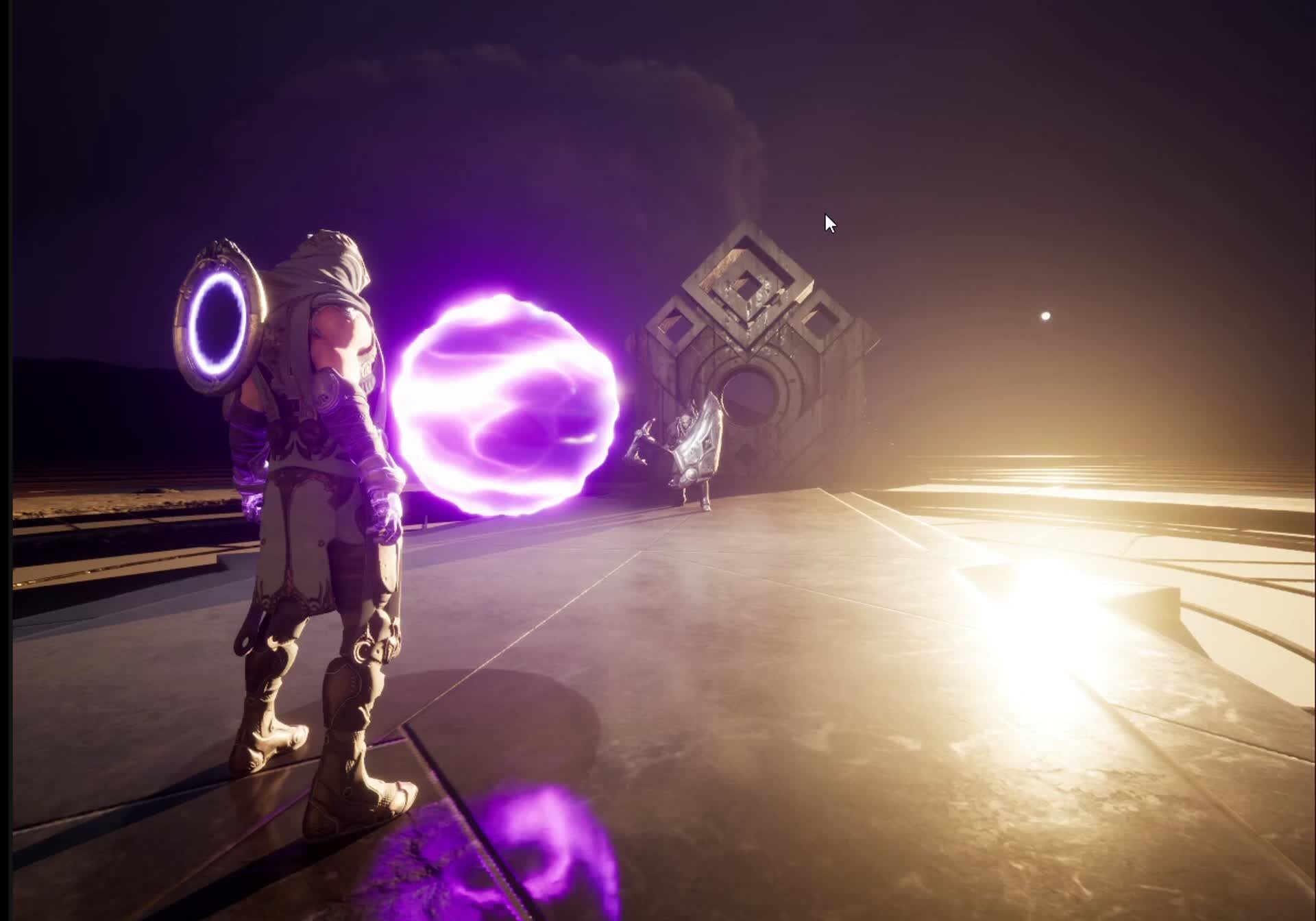 ArtStation - Mage Orb attack VFX (WIP)