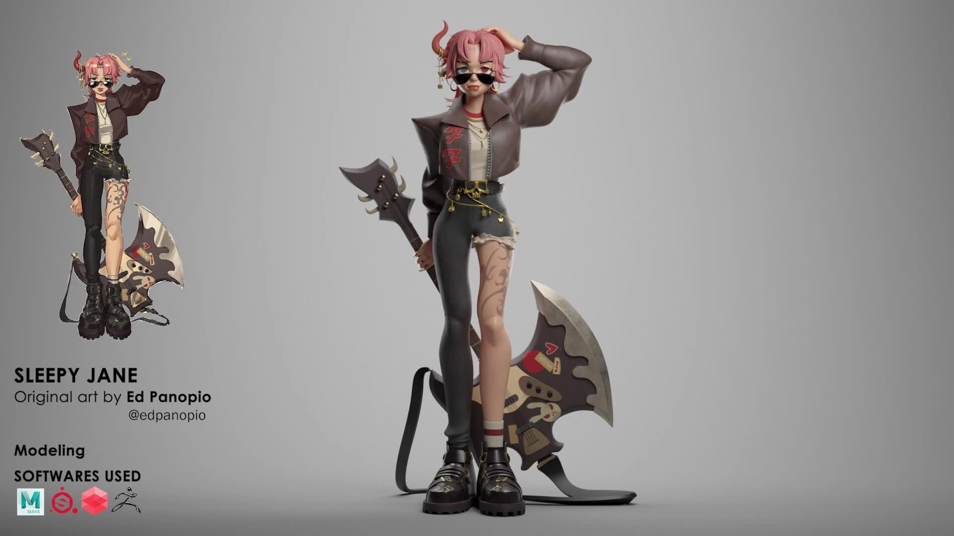 ArtStation - Sleepy Jane