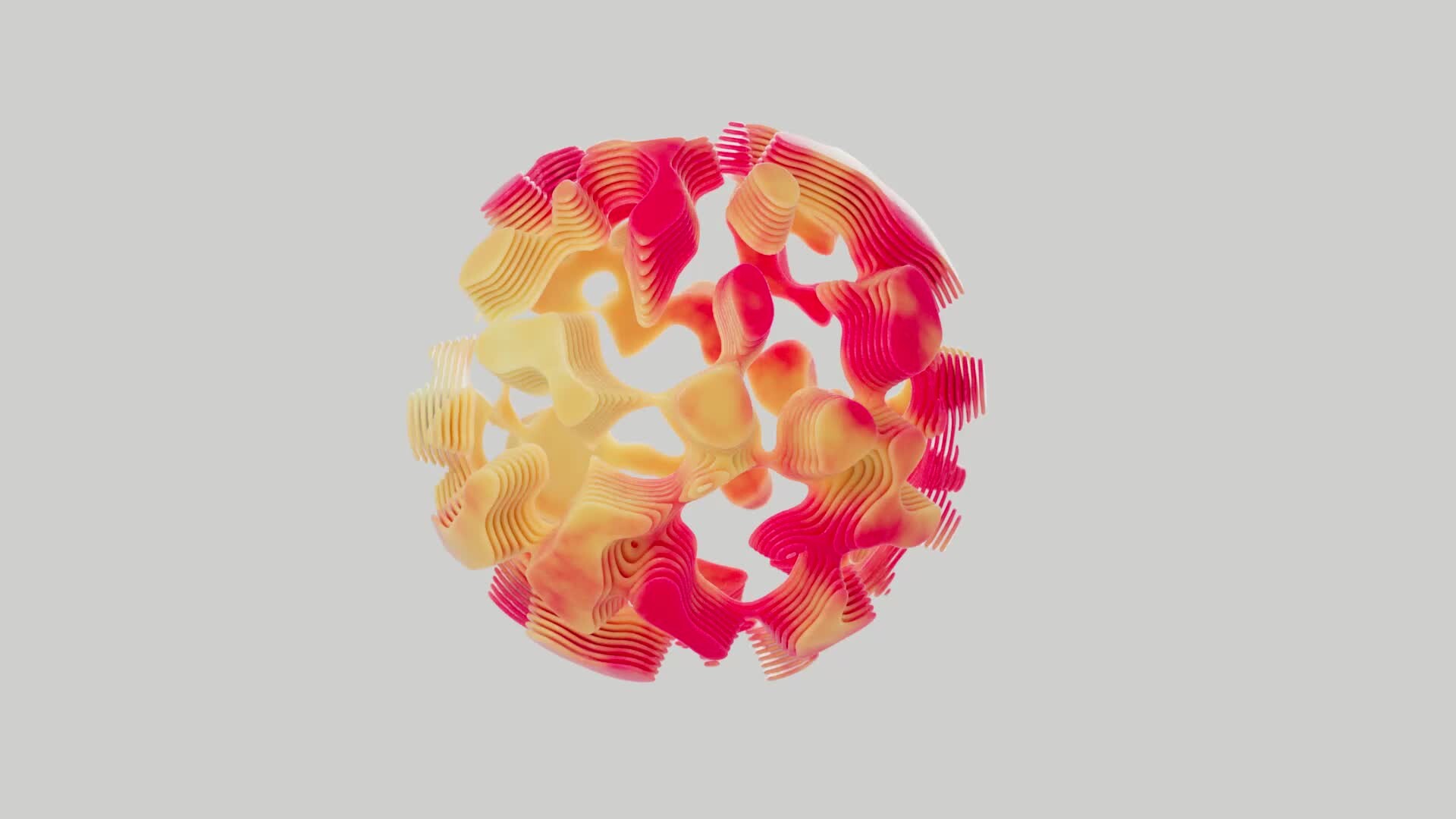ArtStation - Abstract Ball Animation