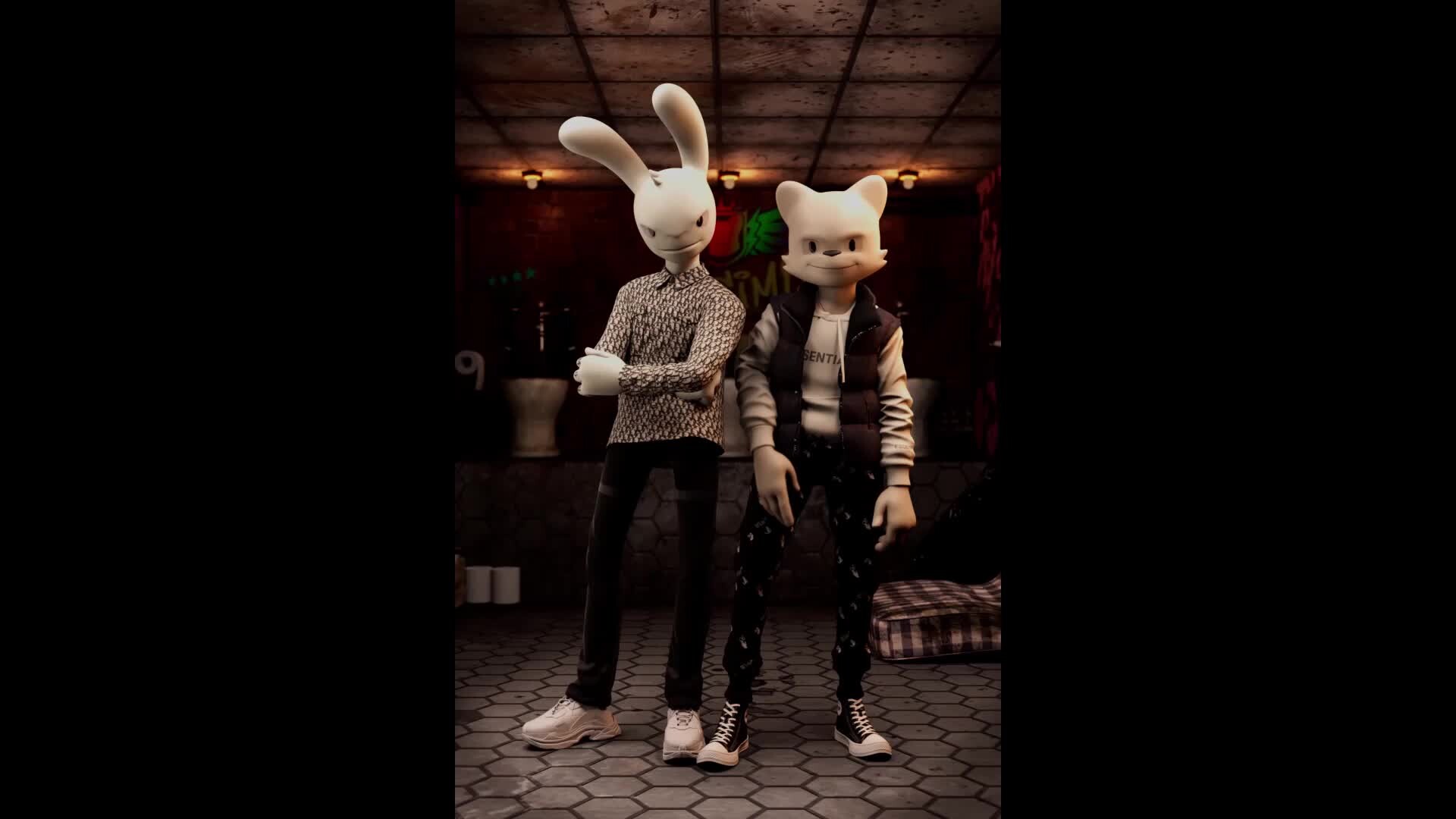 ArtStation - SUPERPLASTIC Guggimon and Janky TikTok (Lighting, Compositing, Editing)