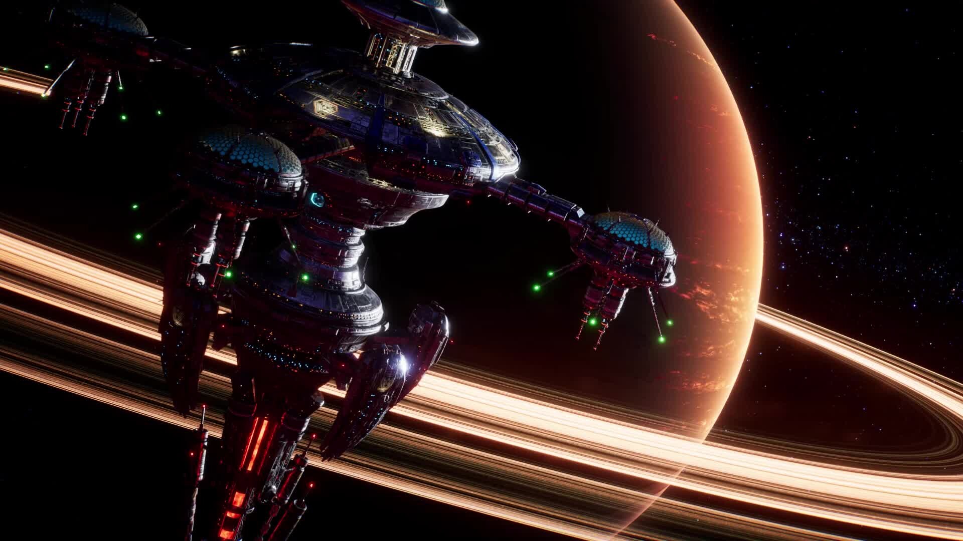 ArtStation - System Shock Station Exterior