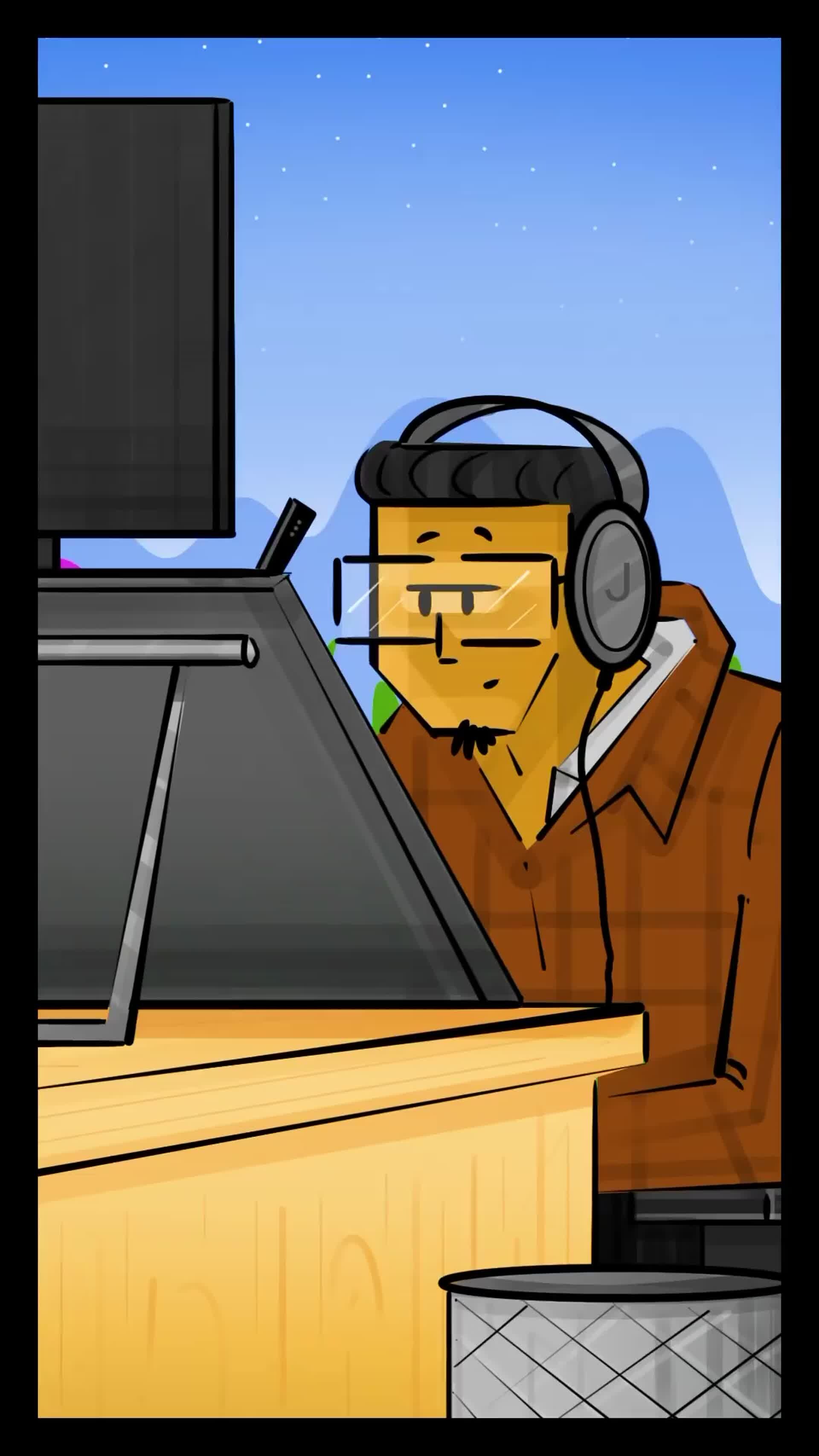 ArtStation - My Mind | On Work | Animated Drawing