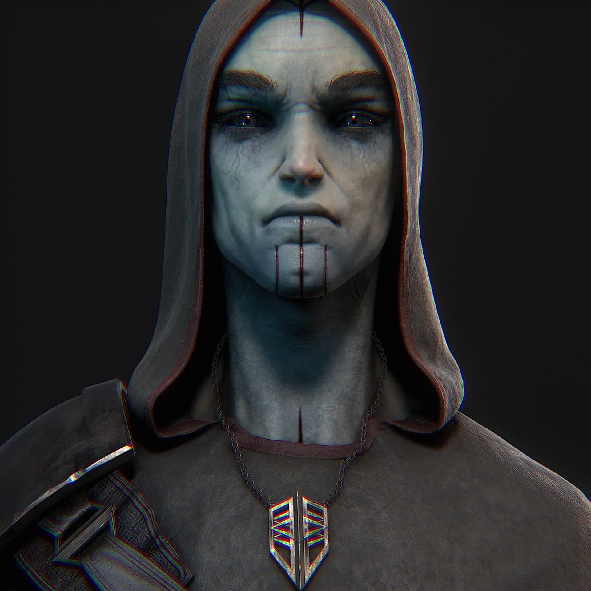 ArtStation - Fantasy Character Bust