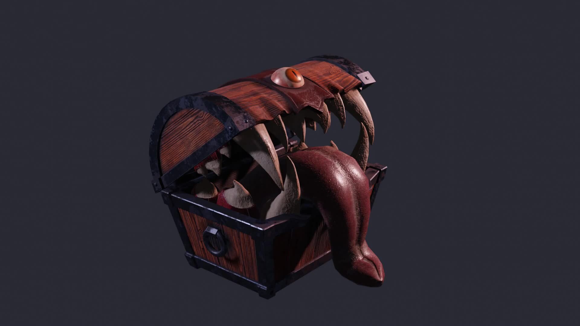 ArtStation - Mimic treasure chest