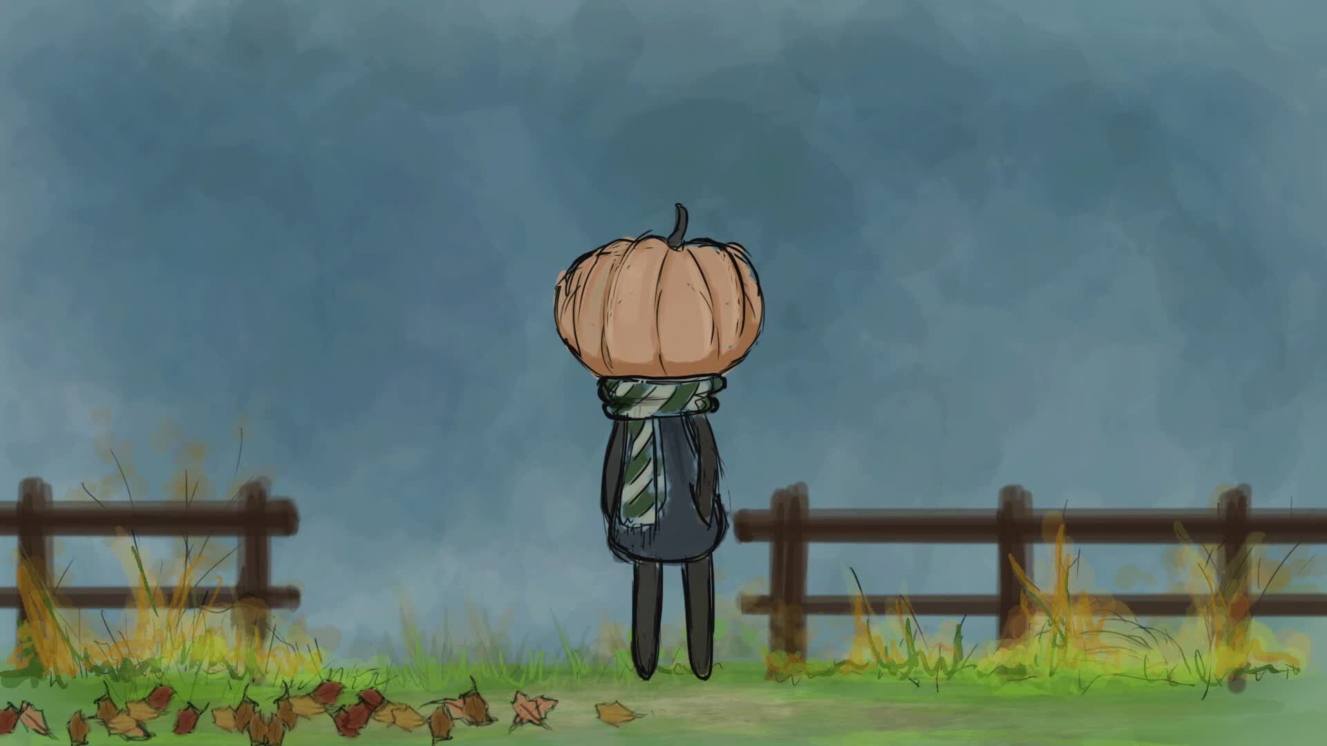 ArtStation - Jumping Pumpkin