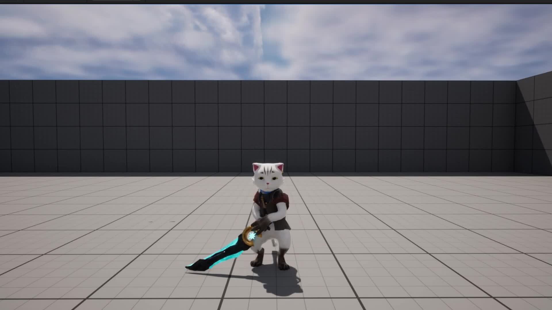 ArtStation - Unreal Engine Game Animation with Kaju the cat