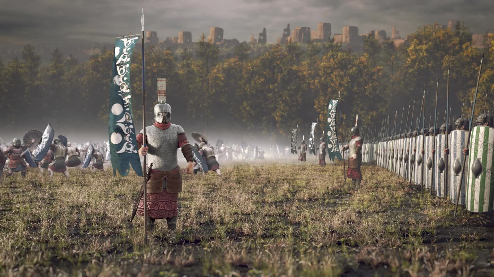 ArtStation - Houdini Crowd Simulation of a Medieval Battle