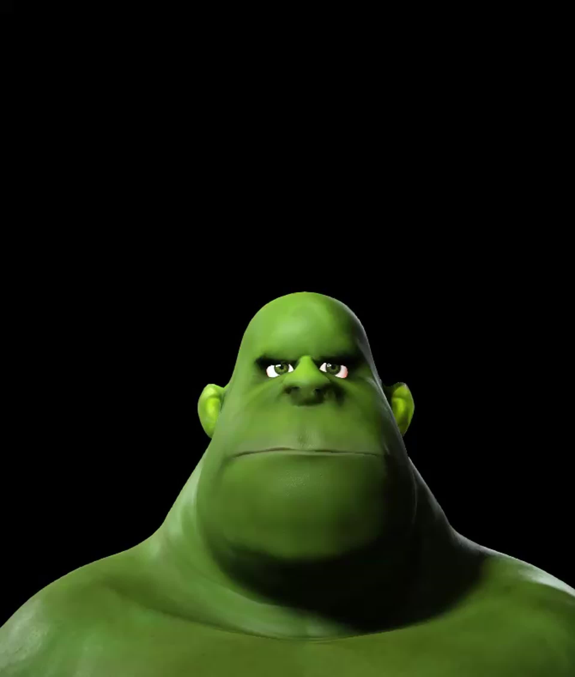 ArtStation - Green Ogre Facial Demo 3D Character