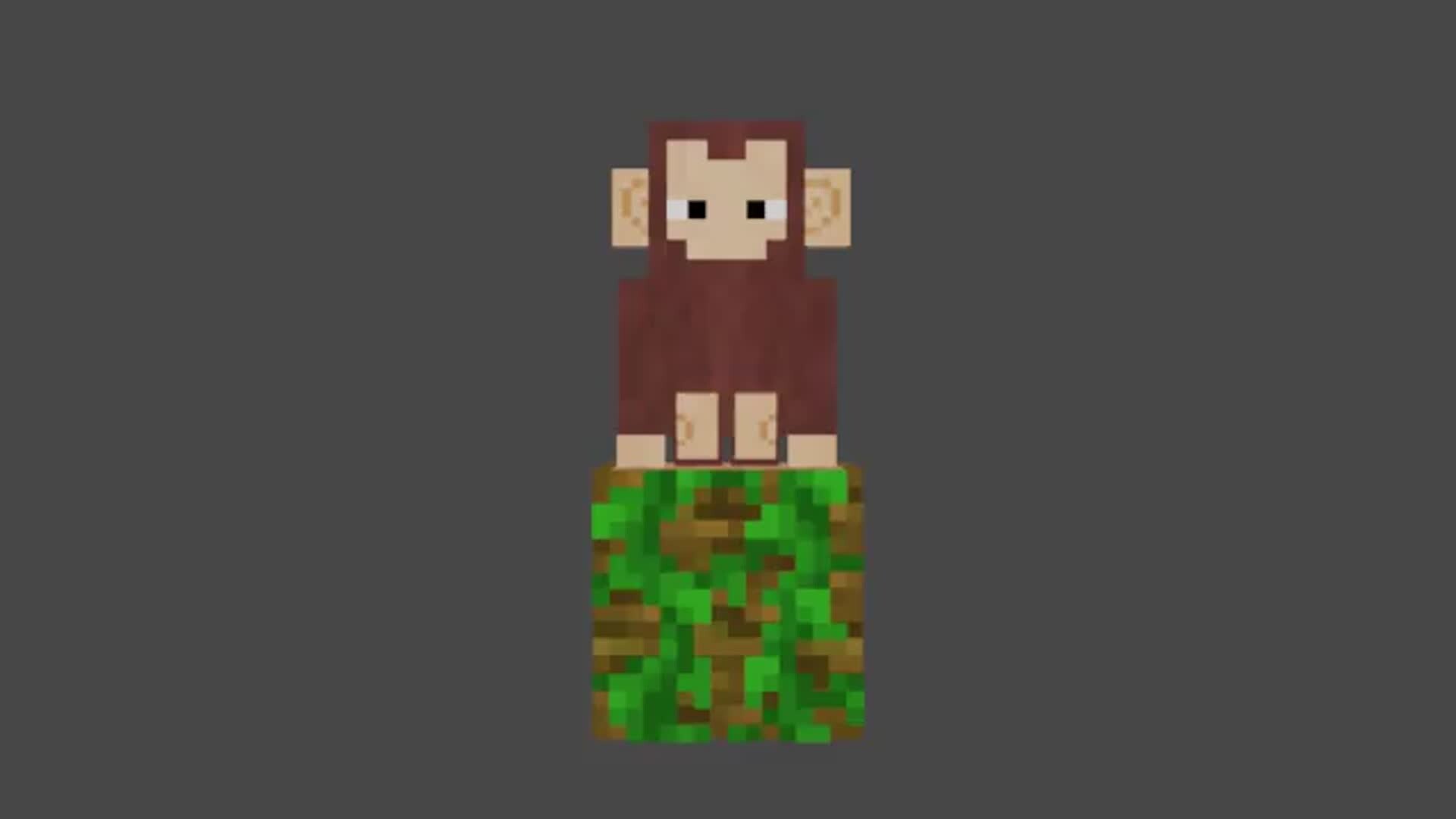 ArtStation - Minecraft Monkey